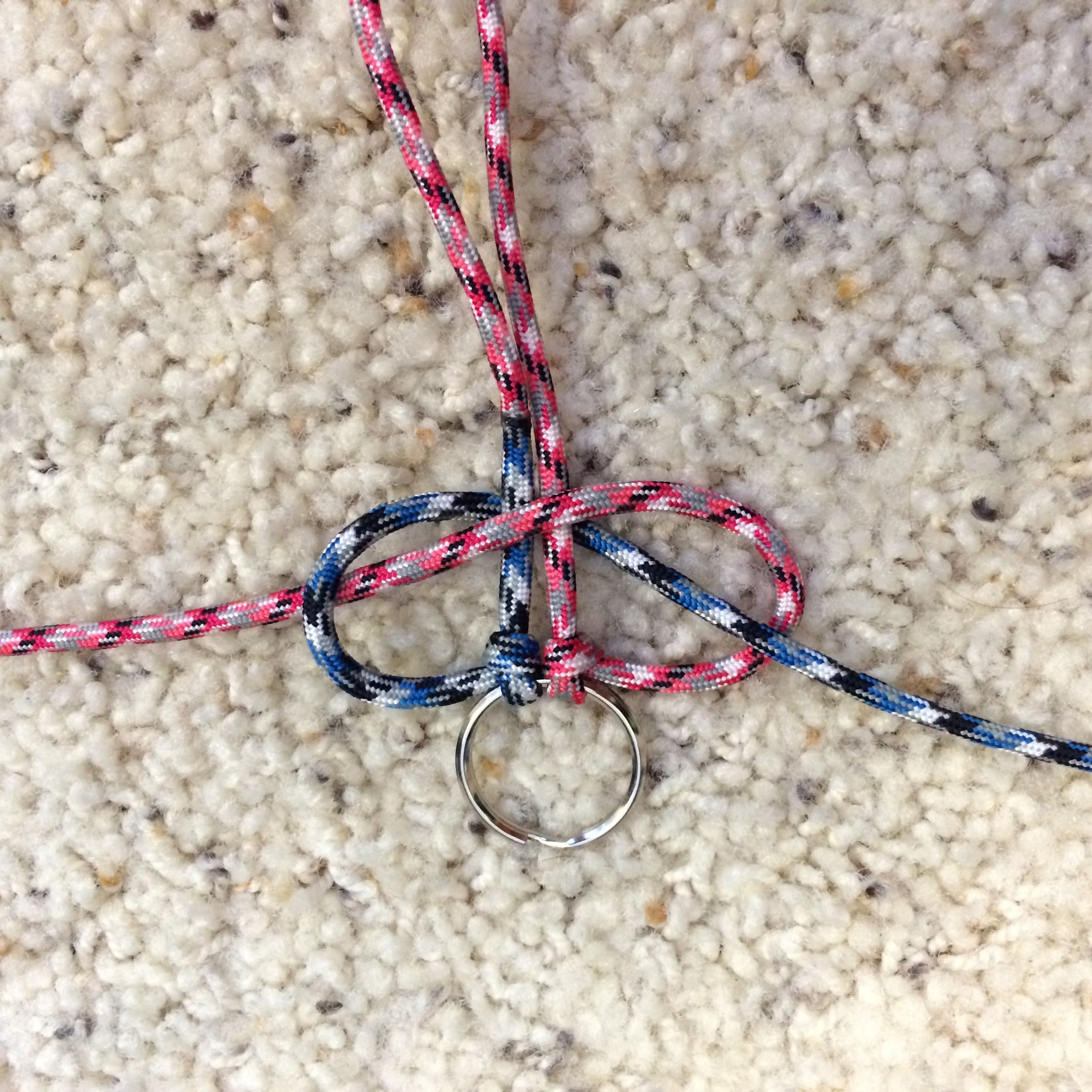 DNA Paracord Keychain : 5 Steps - Instructables