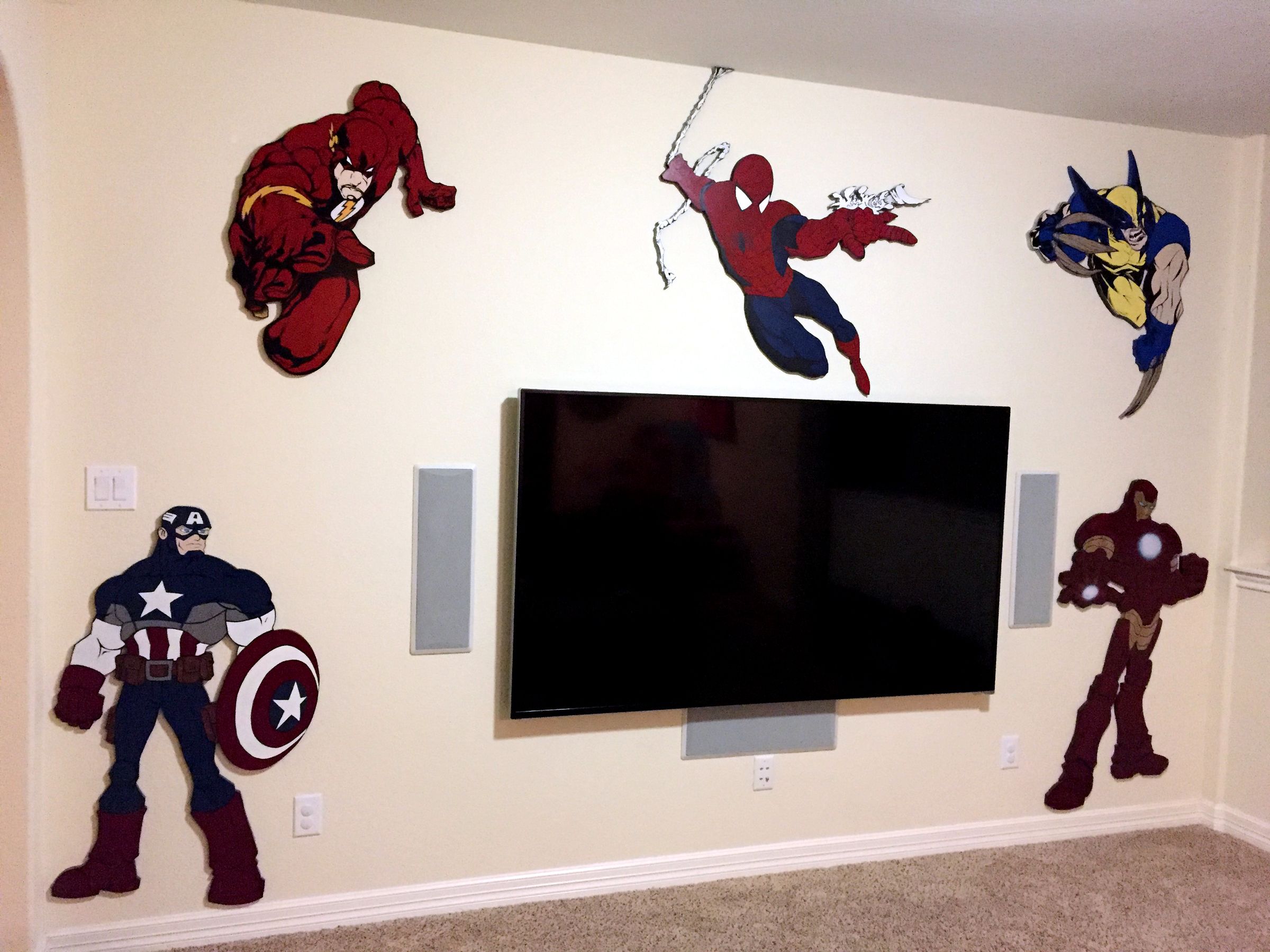 The Flash - Wall Art - MDF Project : 15 Steps (with Pictures ...
