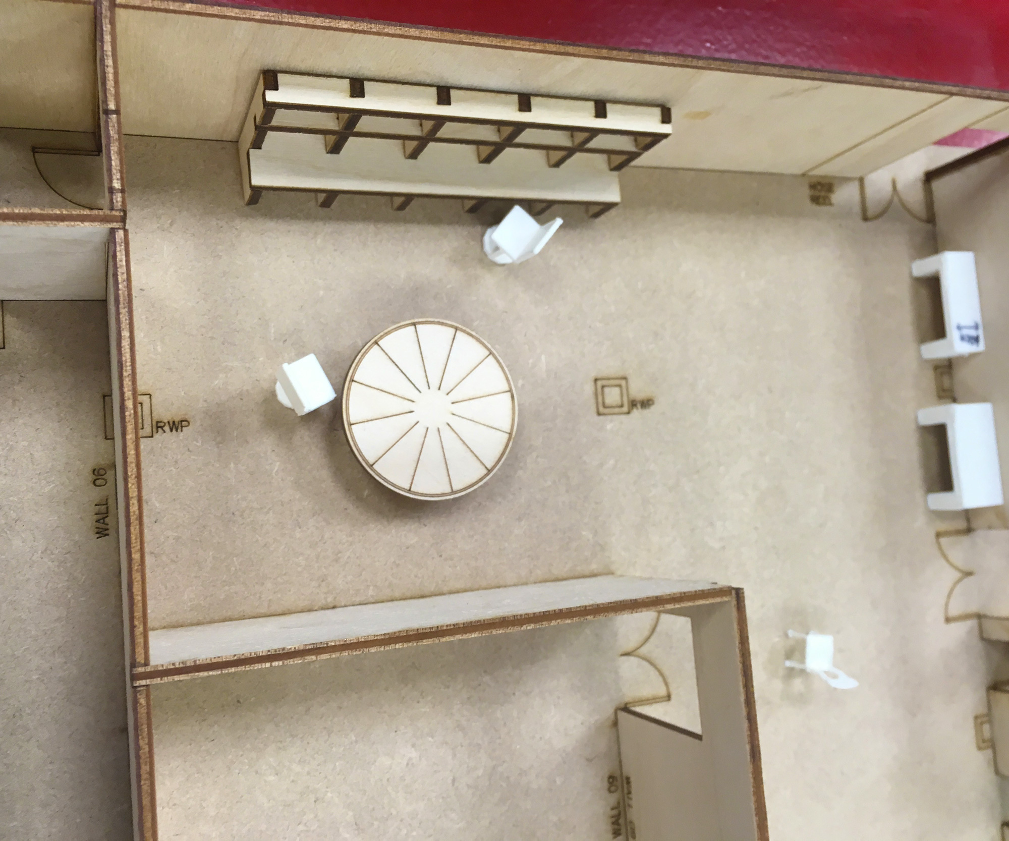 Architecture and Interior Design Scale Model for Laser Cut : 4 Steps ...