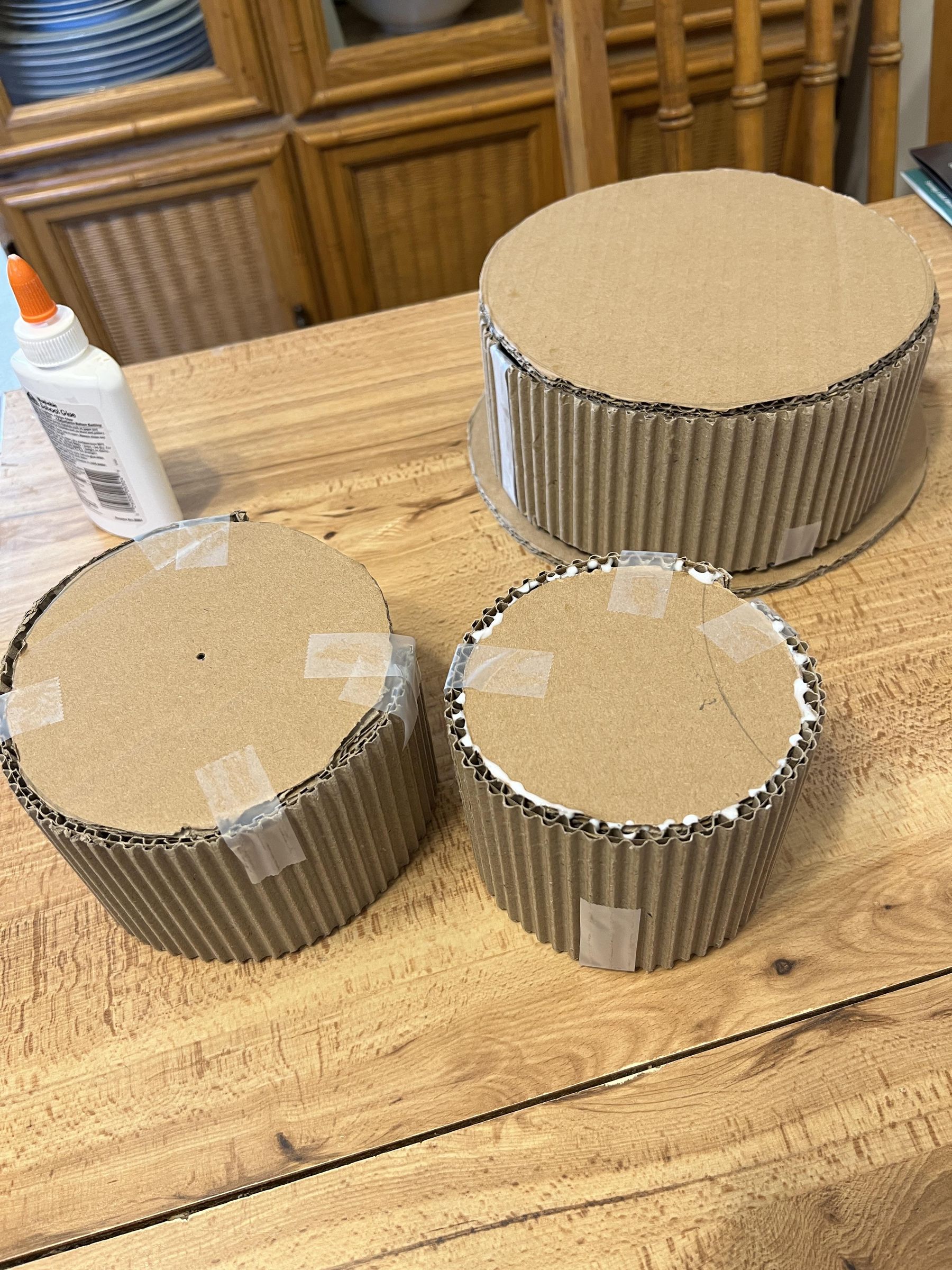 Cardboard/Paper Layer Cake : 22 Steps (with Pictures) - Instructables