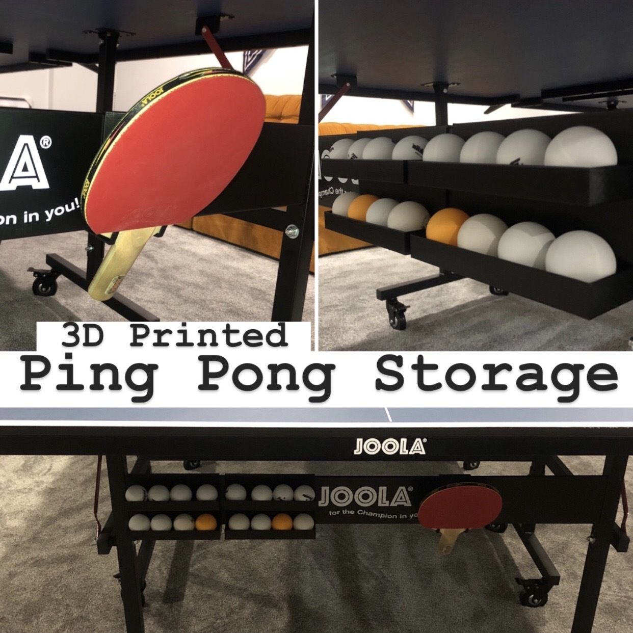3D Printed Ping Pong Storage : 8 Steps (with Pictures) - Instructables