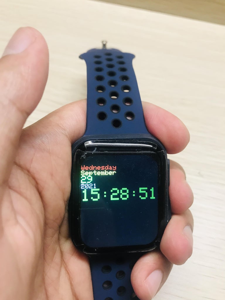Mutantw V1 Diy Open Source Smartwatch That You Can Wear Daily 8 Steps With Pictures