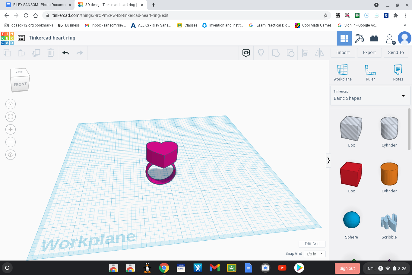 Step One Login to Tinkercad and Hit the Button Make New Design : 7 ...