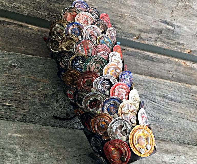 Bottle Cap Armored Bracer for Zombie Protection : 11 Steps (with ...