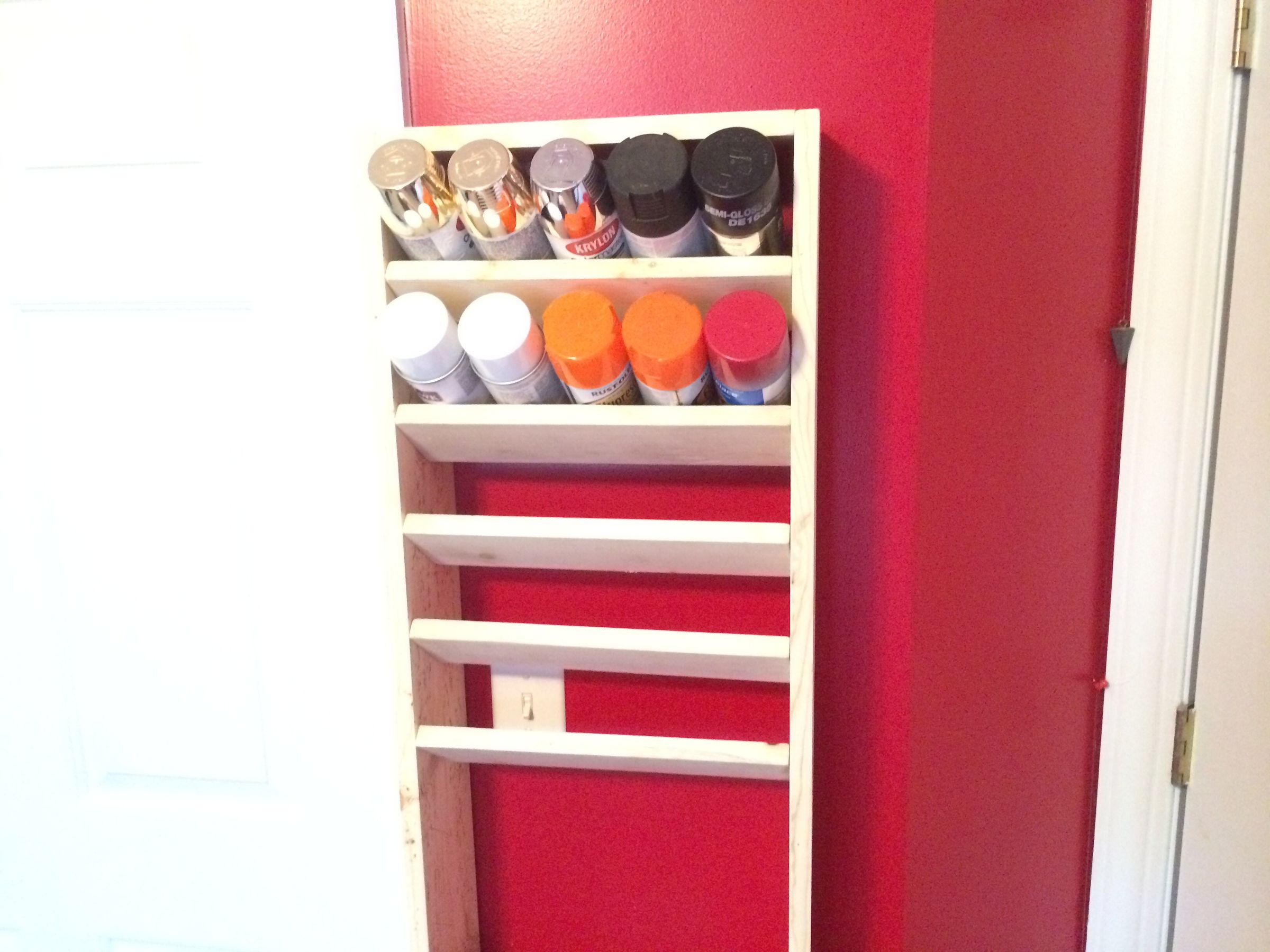 Spray Paint Rack Improvements : 5 Steps (with Pictures) - Instructables