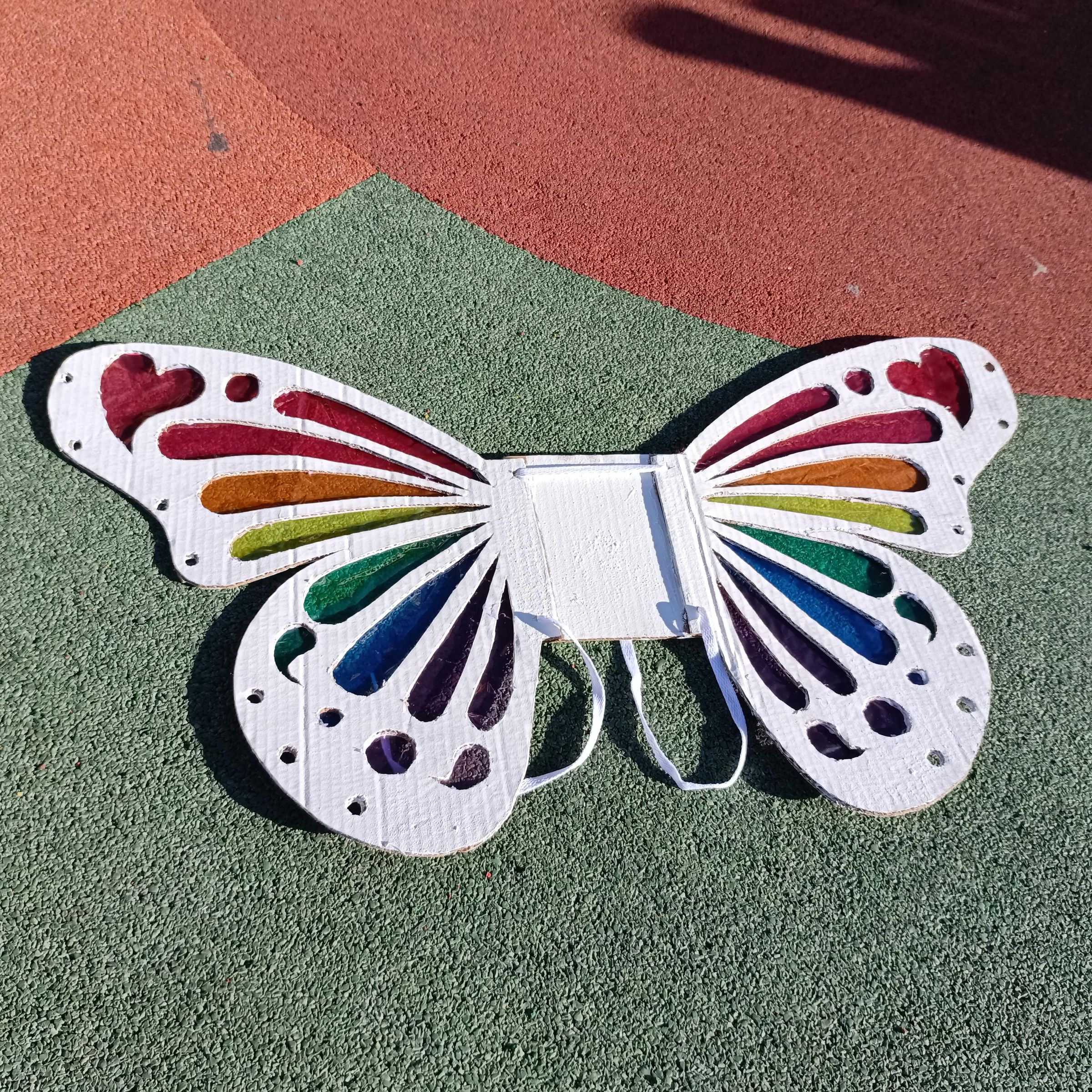 Rainbow Butterfly Wings : 10 Steps (with Pictures) - Instructables