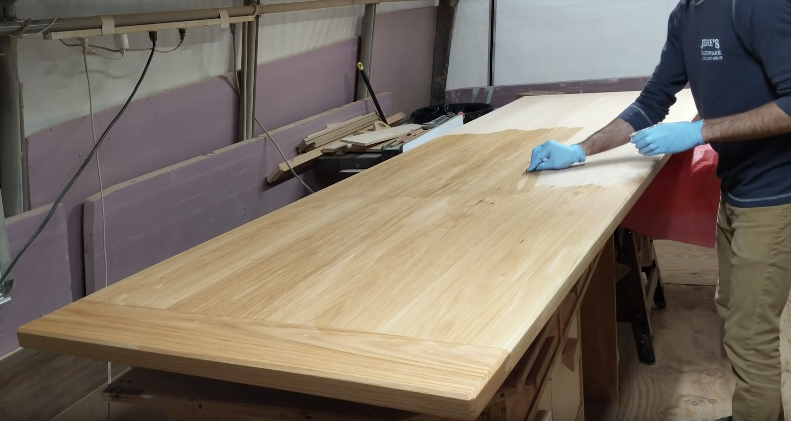 Make a Conference Table & How to Cut Breadboard Ends : 16 Steps (with ...