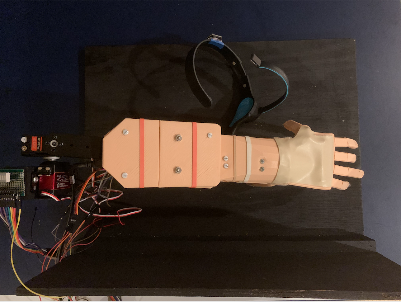 Creating a Working Brain-Controlled Transhumeral Prosthetic Arm (Make ...