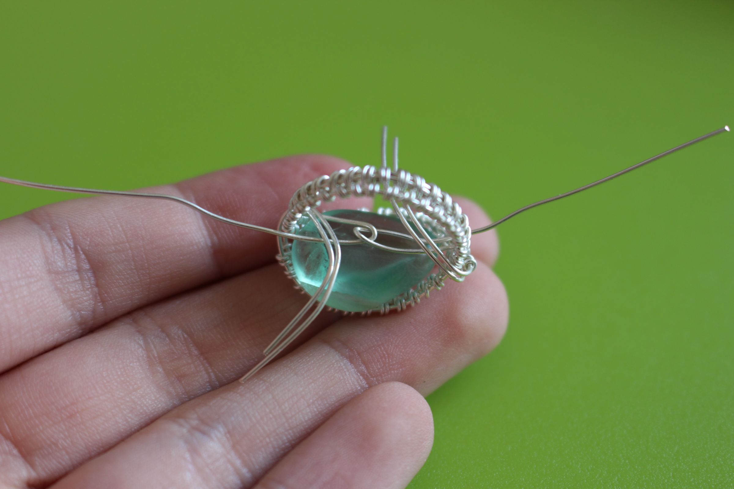 Wire Wrapped Stone Ring : 22 Steps (with Pictures) - Instructables