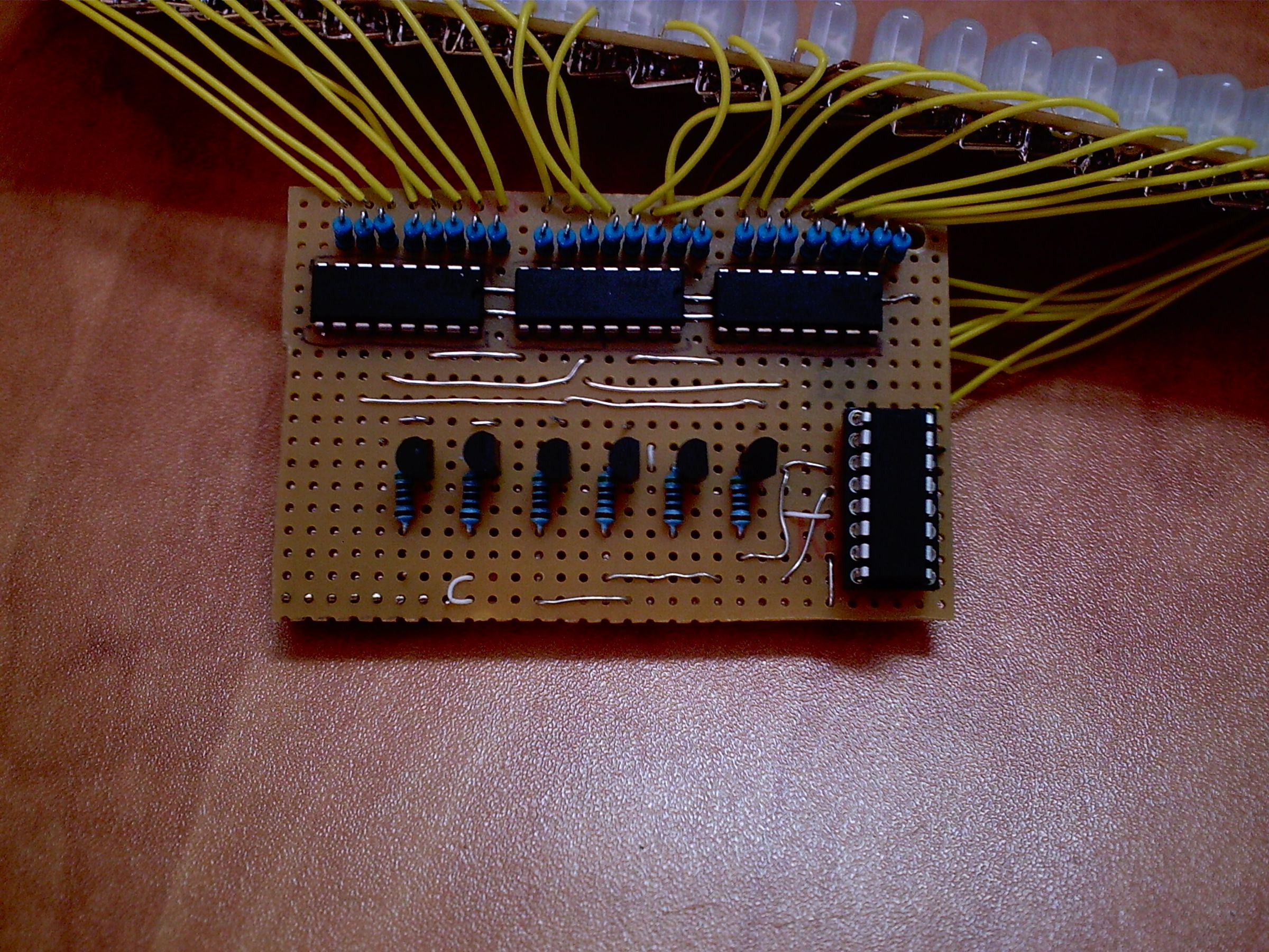 Make a 24X6 LED Matrix : 6 Steps (with Pictures) - Instructables