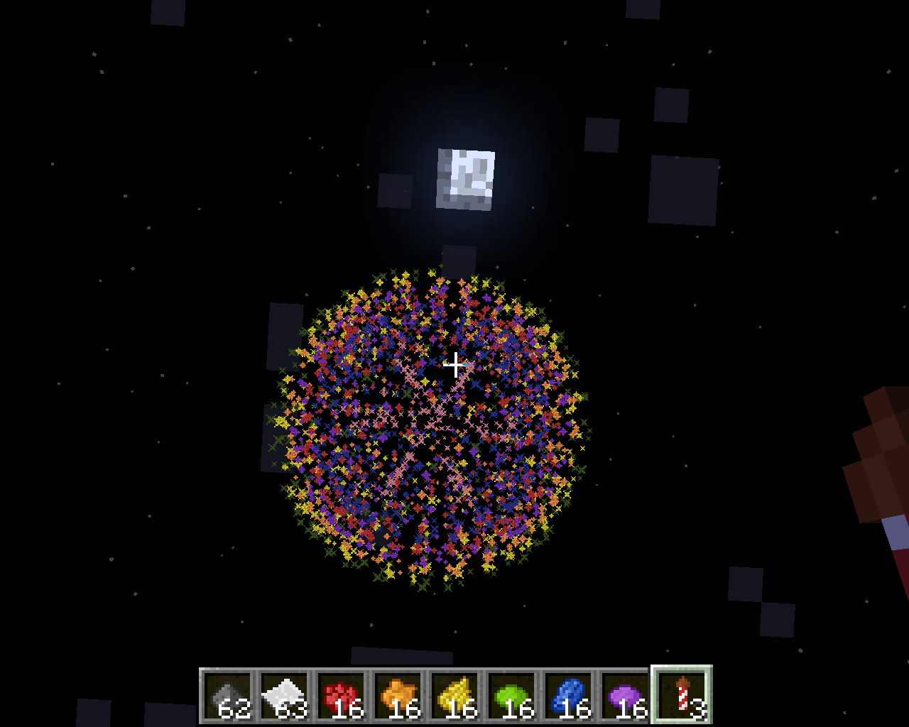 Minecraft How To Make A Firework Creeper Face