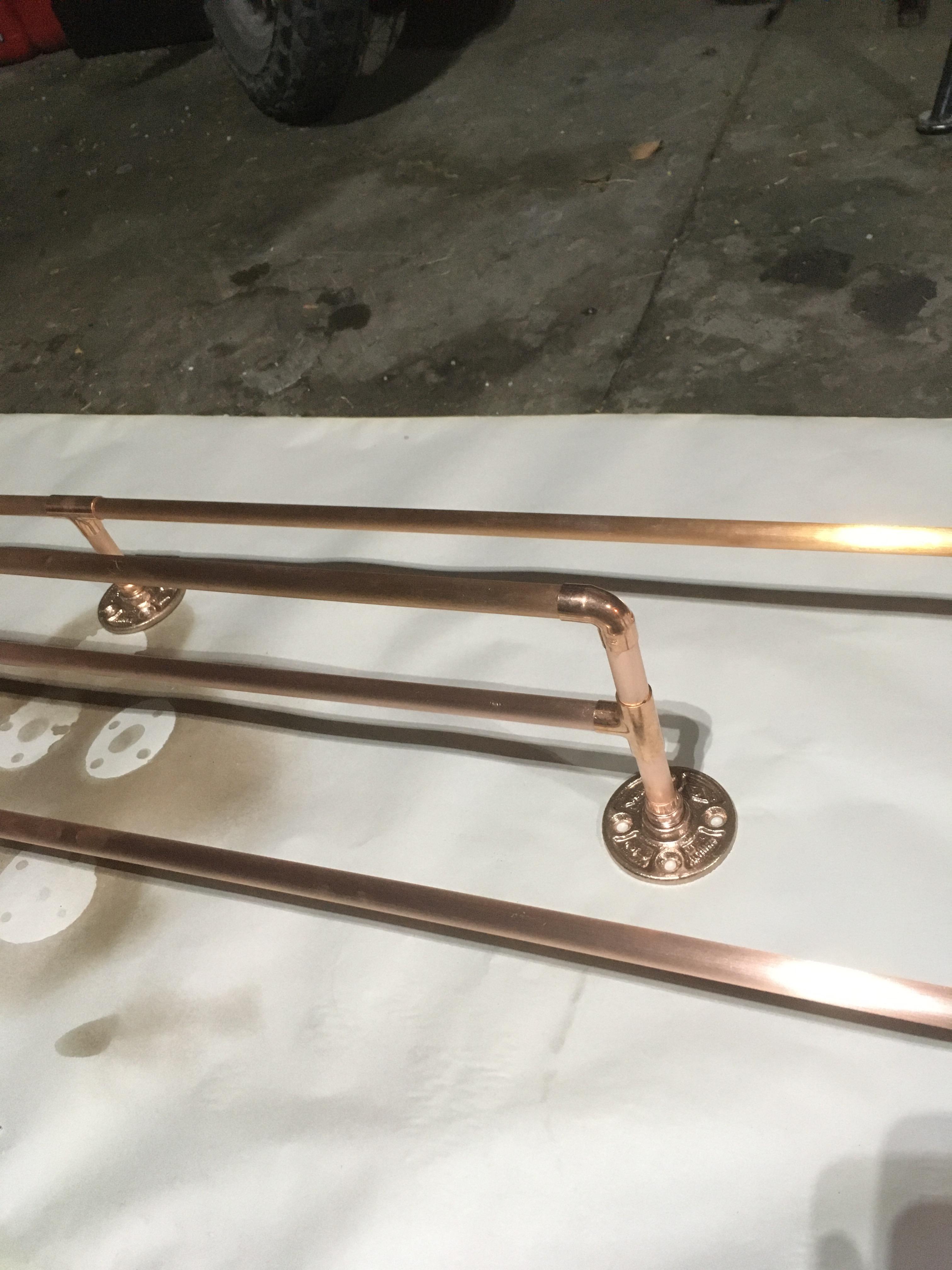 Brushed Copper Curtain Rods From Plumbing Parts : 9 Steps (with ...
