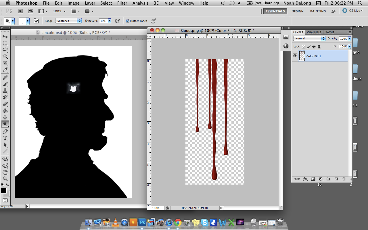 Bleeding Silhouette Photo Edit : 5 Steps - Instructables