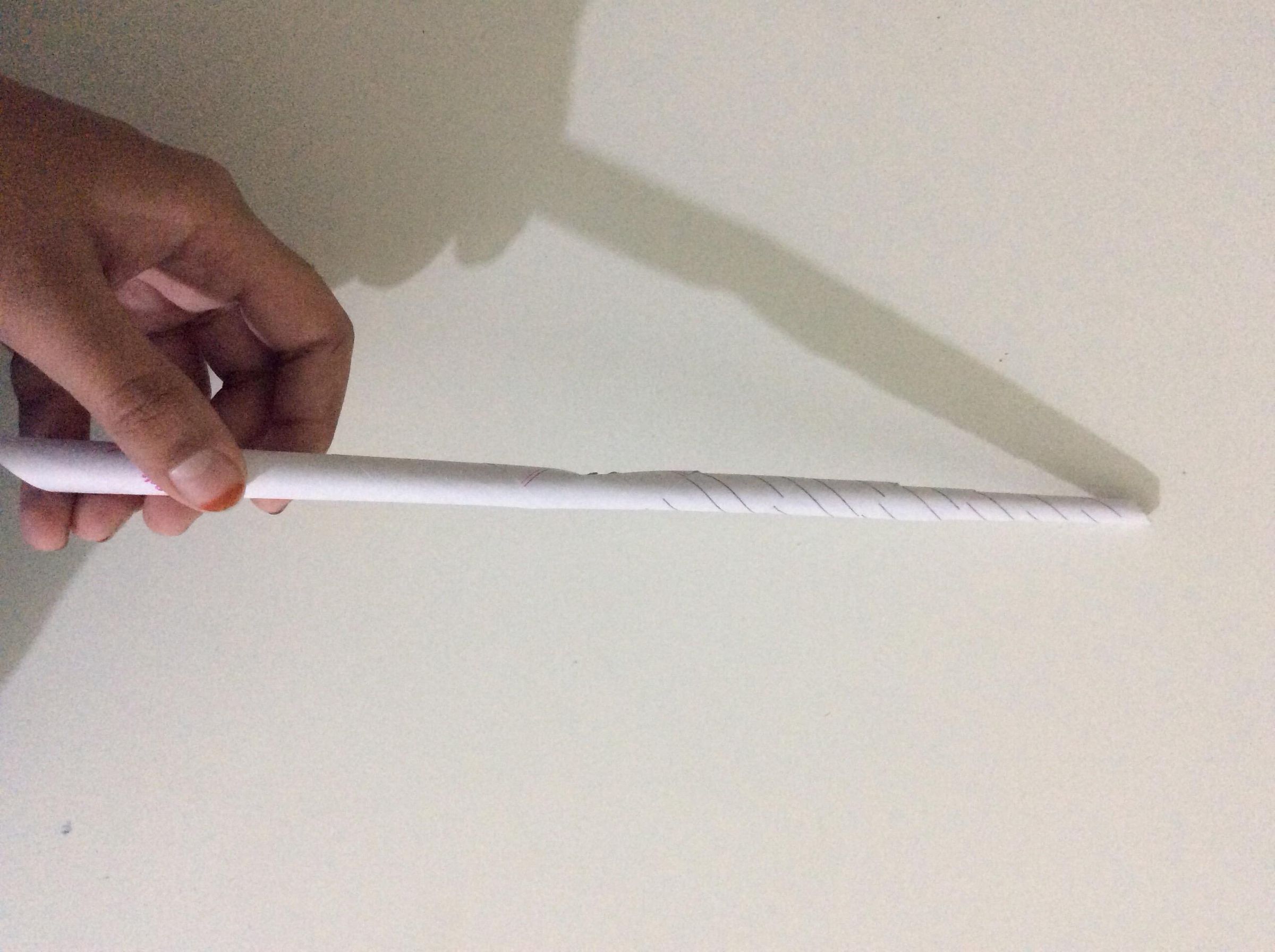 Wand With an Recycled Paper ( Paper Saving) : 3 Steps - Instructables