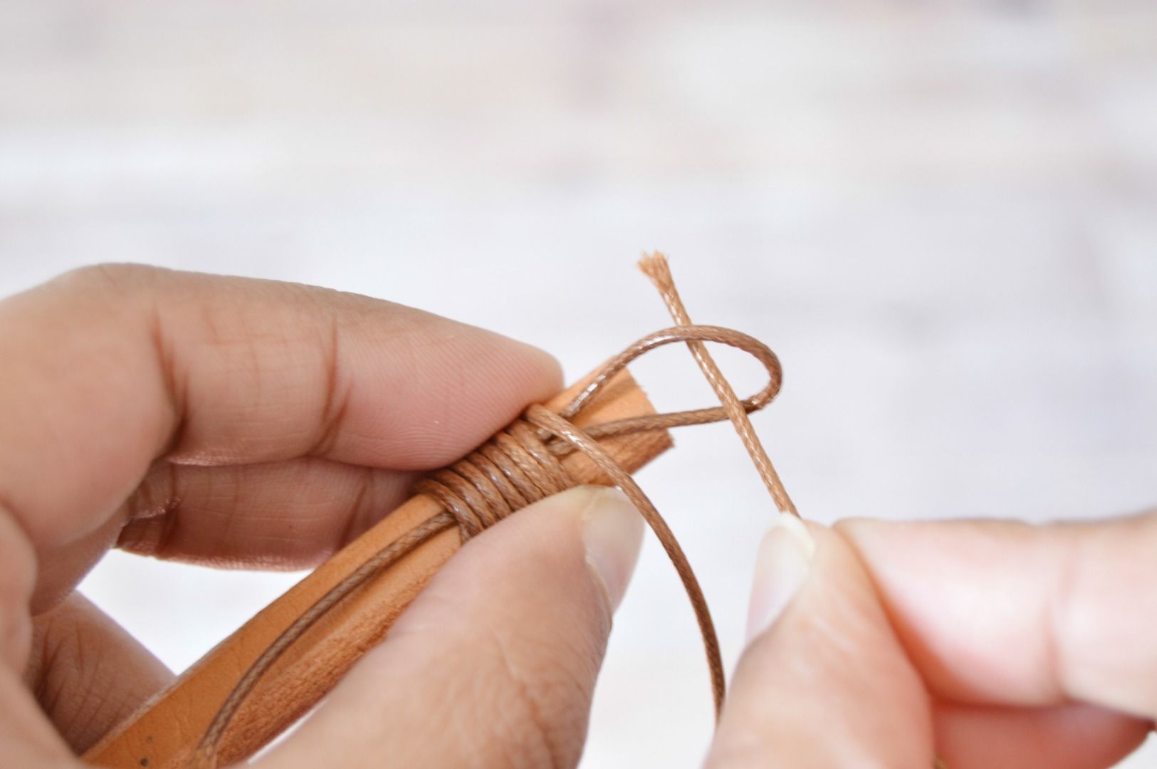 How to Make Leather Bracelet for Men : 6 Steps (with Pictures ...