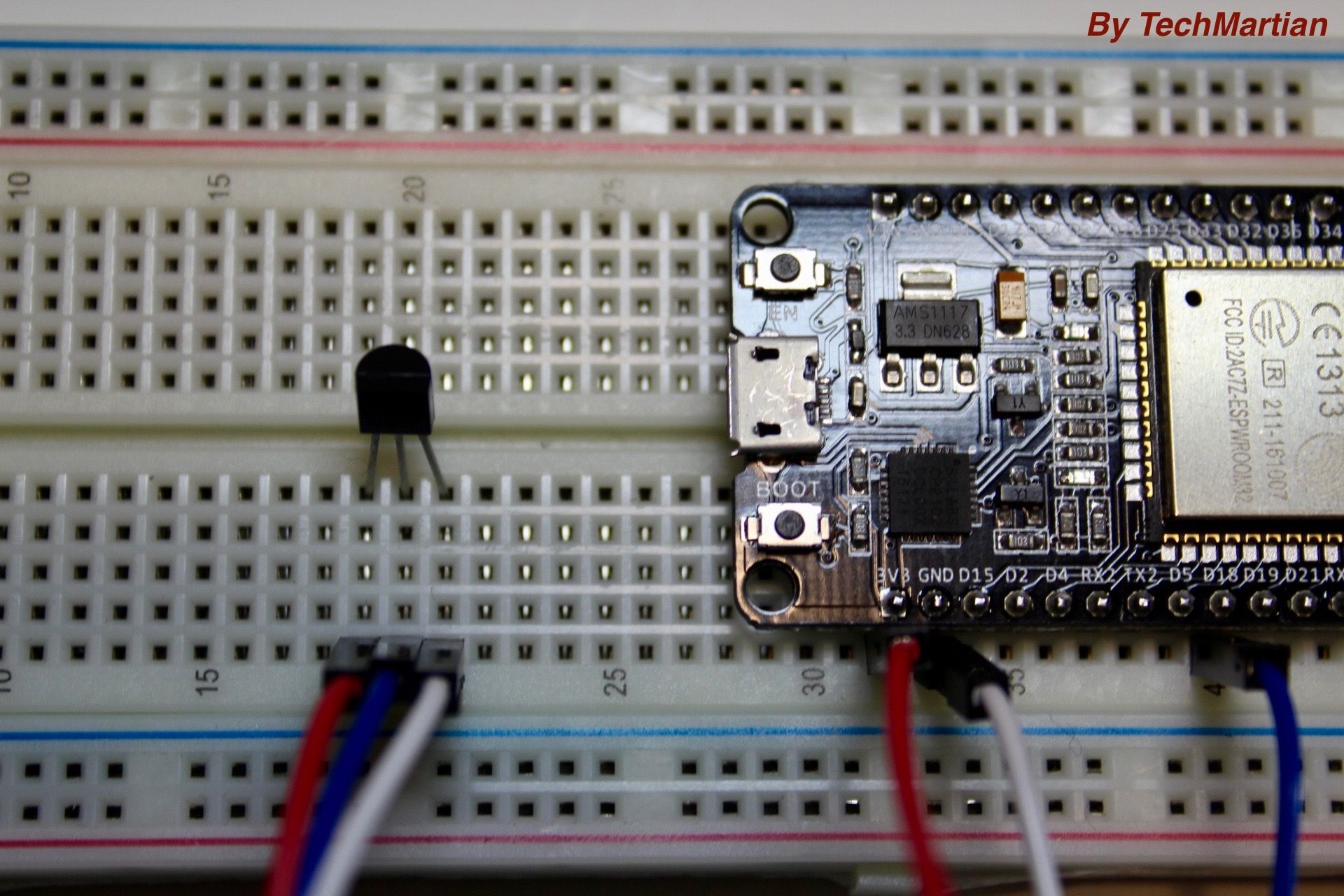 Simple Thermometer Using TMP36 and ESP32 : 4 Steps - Instructables