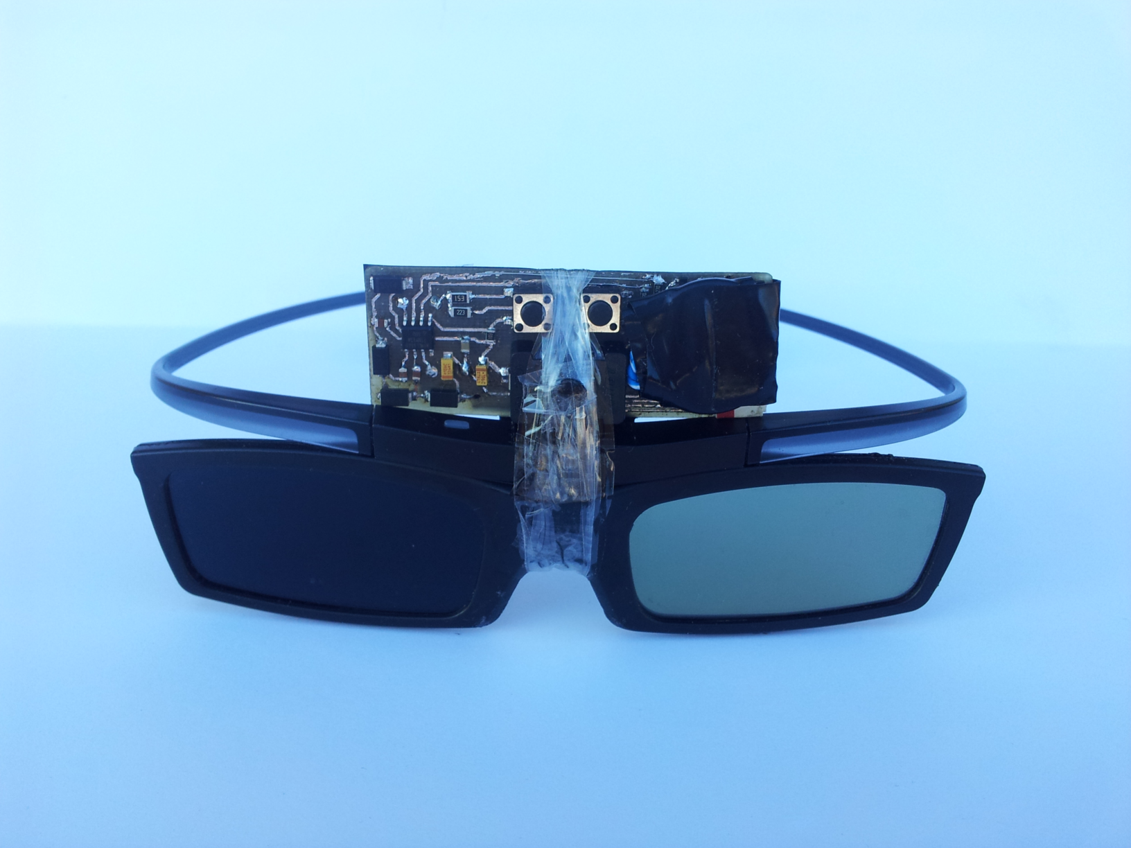 High Voltage Alternating Occlusion Training Glasses [ATtiny13] : 5 ...