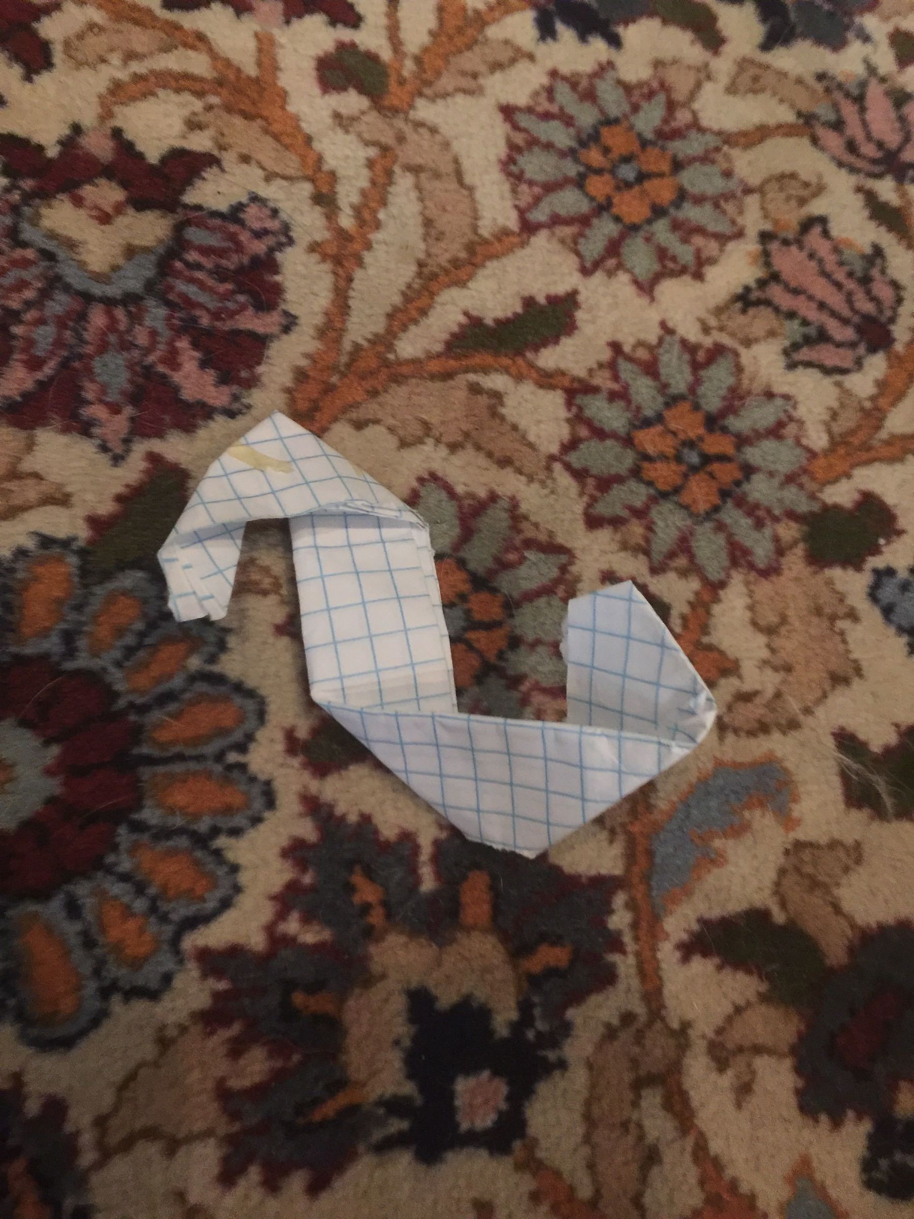 Easy Origami Saxophone : 8 Steps - Instructables