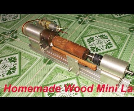 How to Made Mini Wood Metal Lathe Very Easy - Instructables