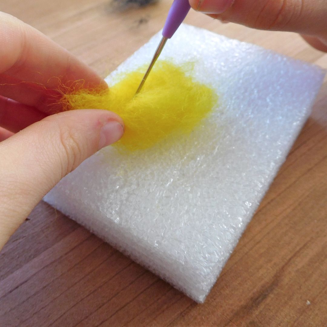 Needle Felted Peep : 5 Steps (with Pictures) - Instructables