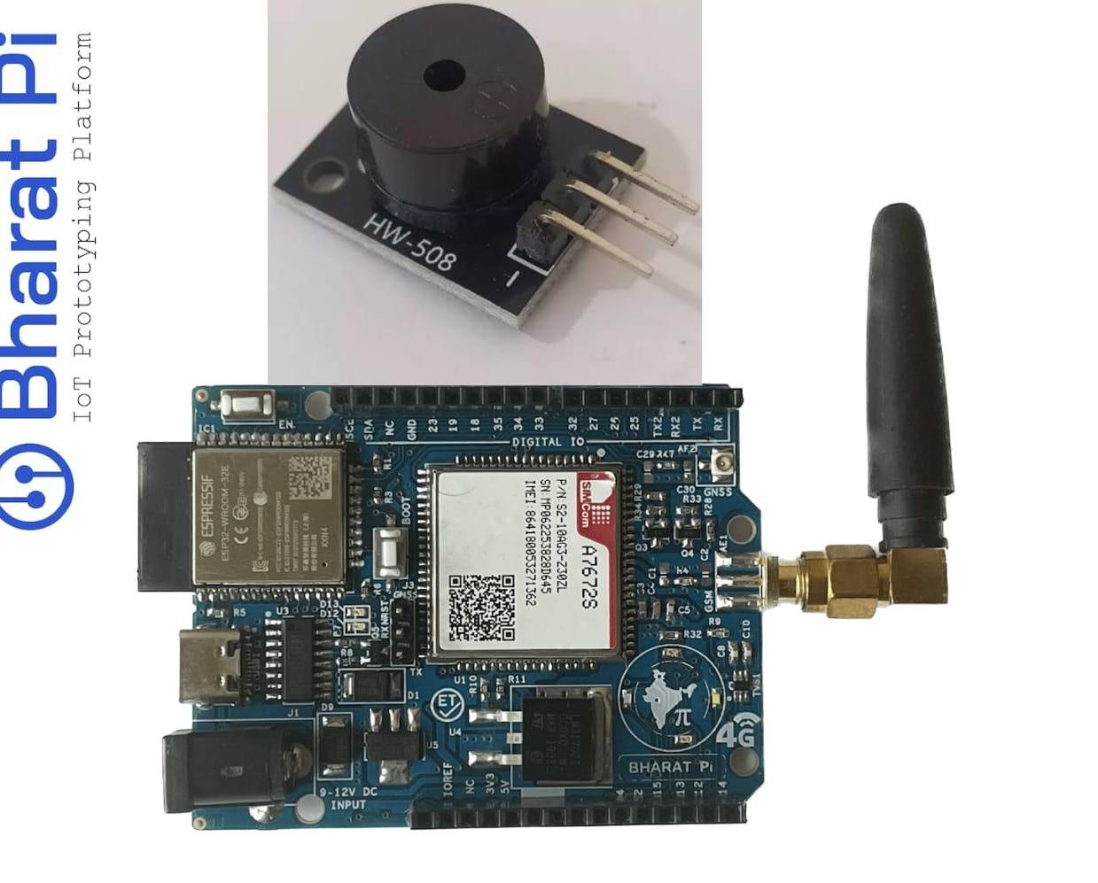 Buzzer_using Bharat Pi : 4 Steps - Instructables