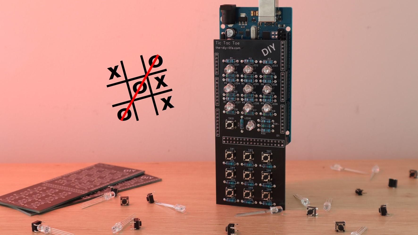 Arduino Tic Tac Toe Shield With an AI Opponent : 5 Steps (with Pictures) - Instructables