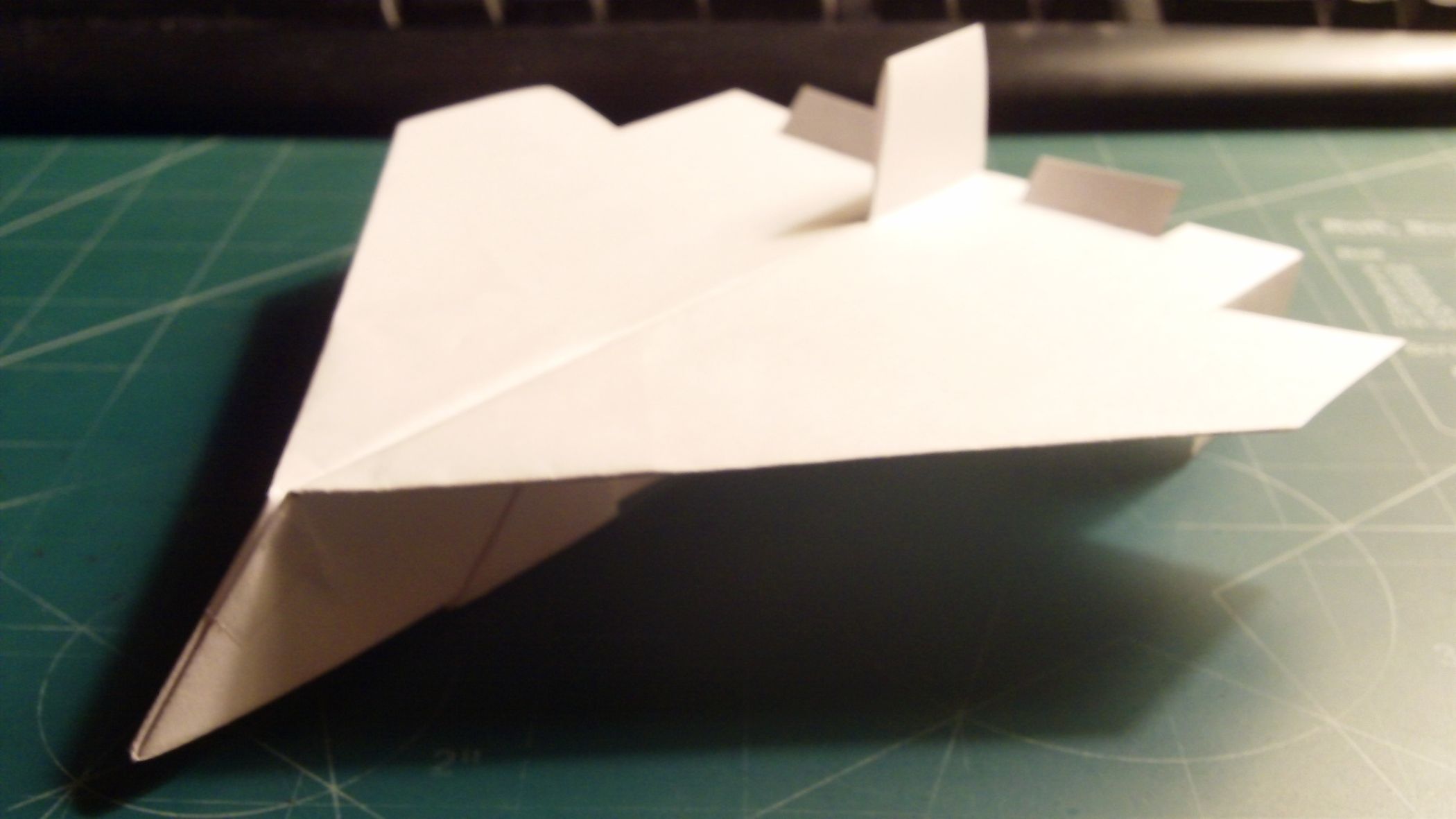 How to Make the UltraSpectre Paper Airplane : 6 Steps (with Pictures ...