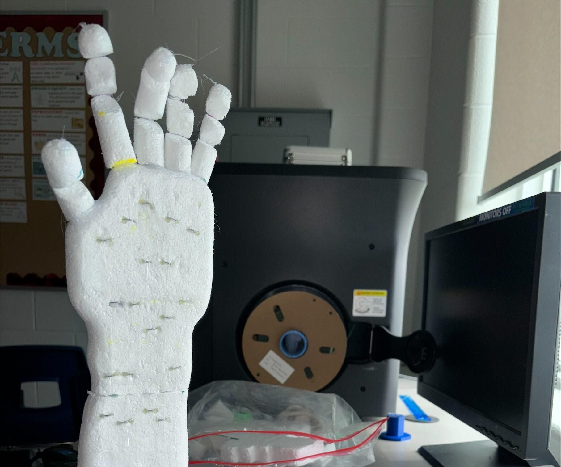 Robot Hand Project for My STEM Class : 11 Steps - Instructables