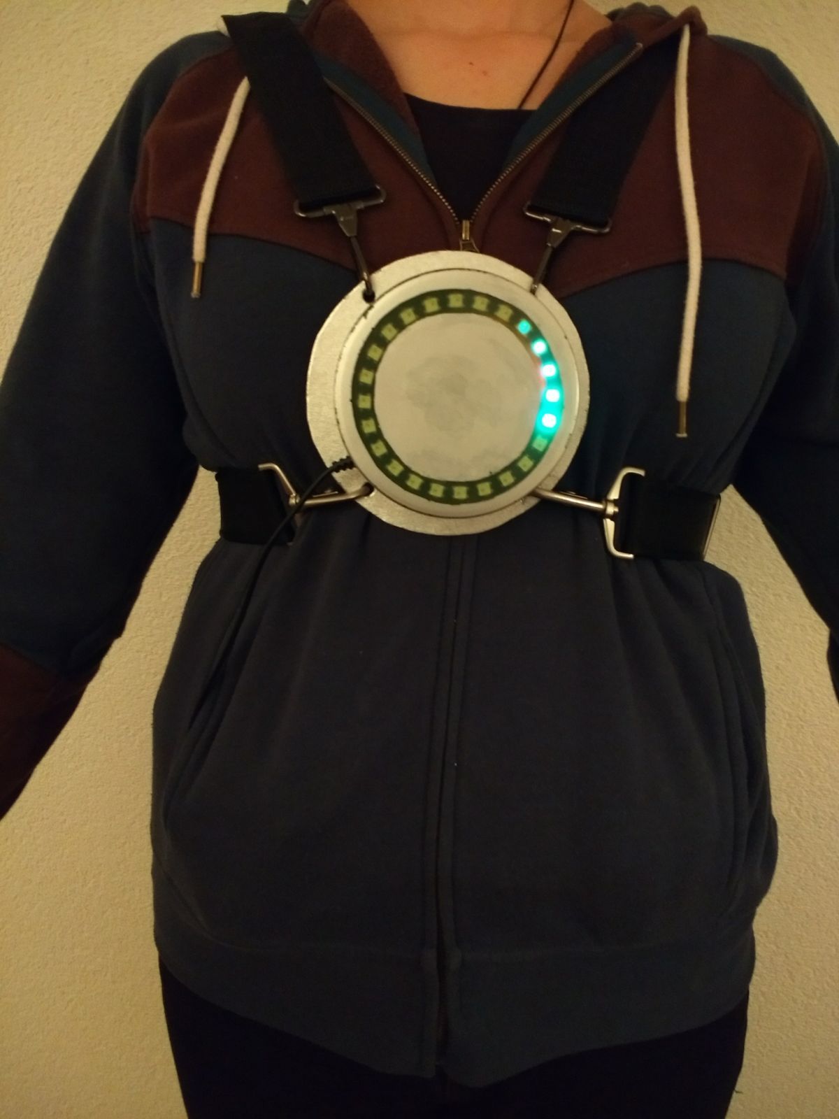 Arduino - Rotating Led on Movement - Wearable Item (inspired by Chronal ...