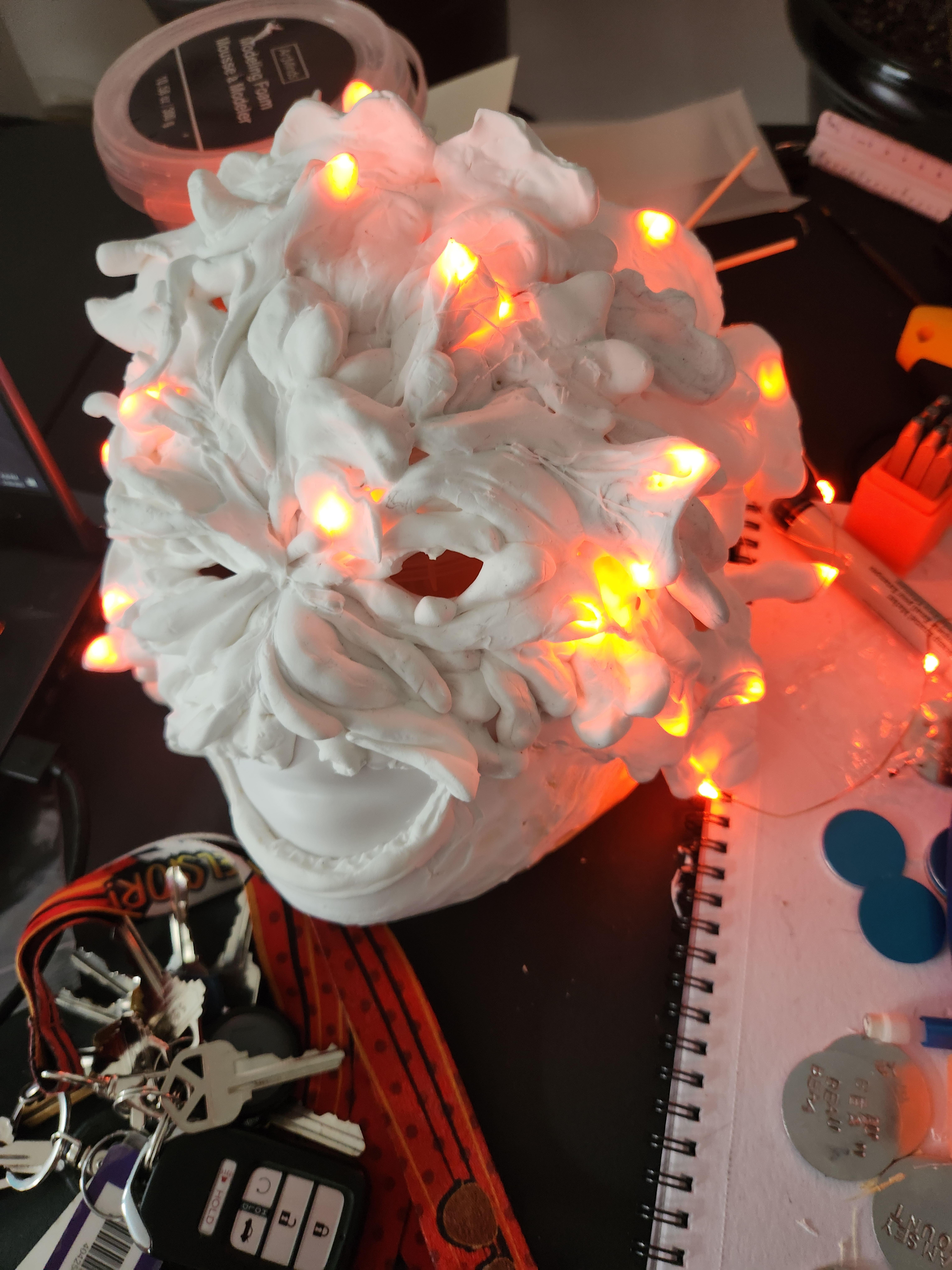 The Last of Us Show Clicker Mask : 12 Steps (with Pictures) - Instructables