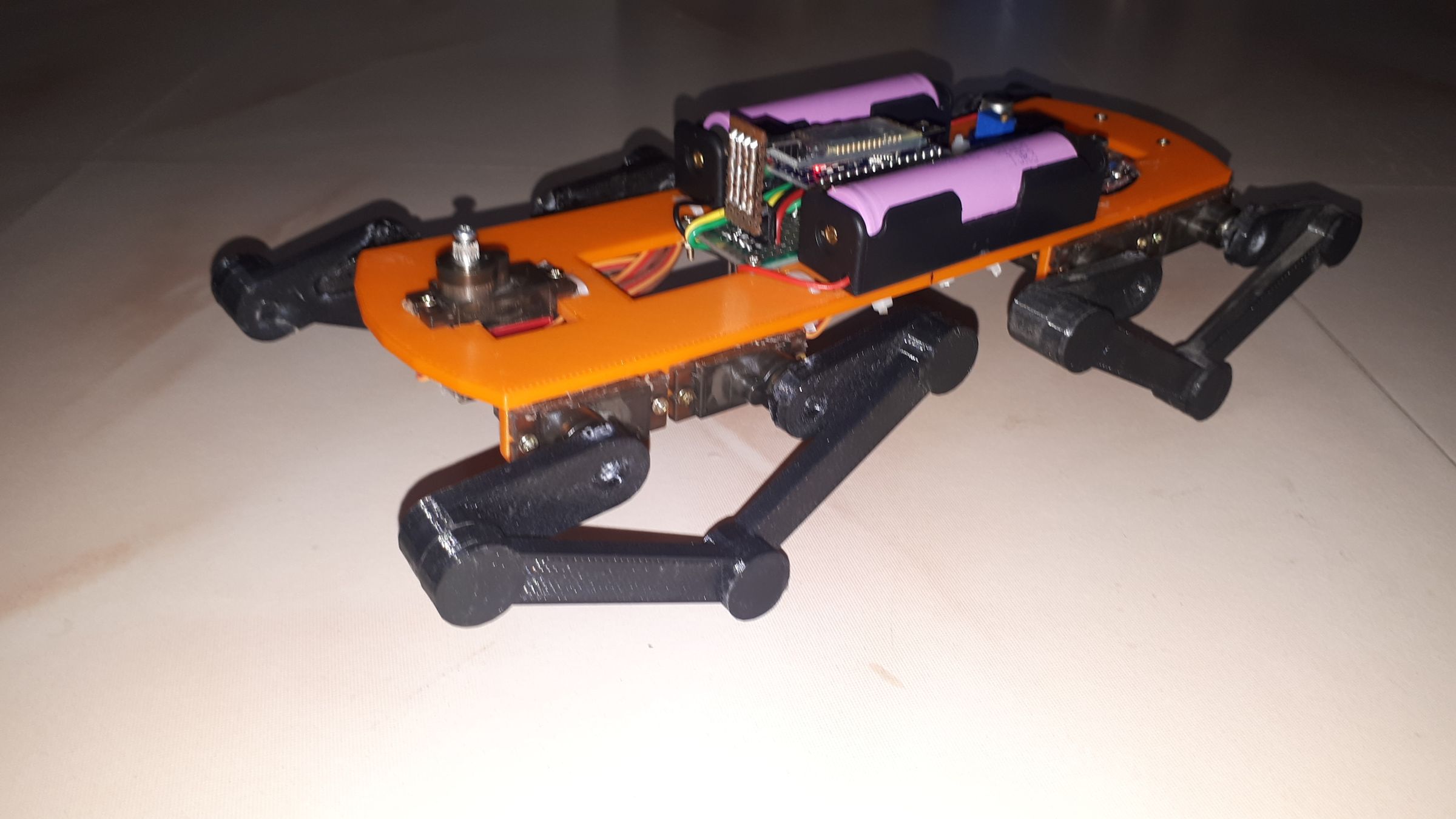 Baby MIT Cheetah Robot V2 Autonomous and RC : 22 Steps (with Pictures ...