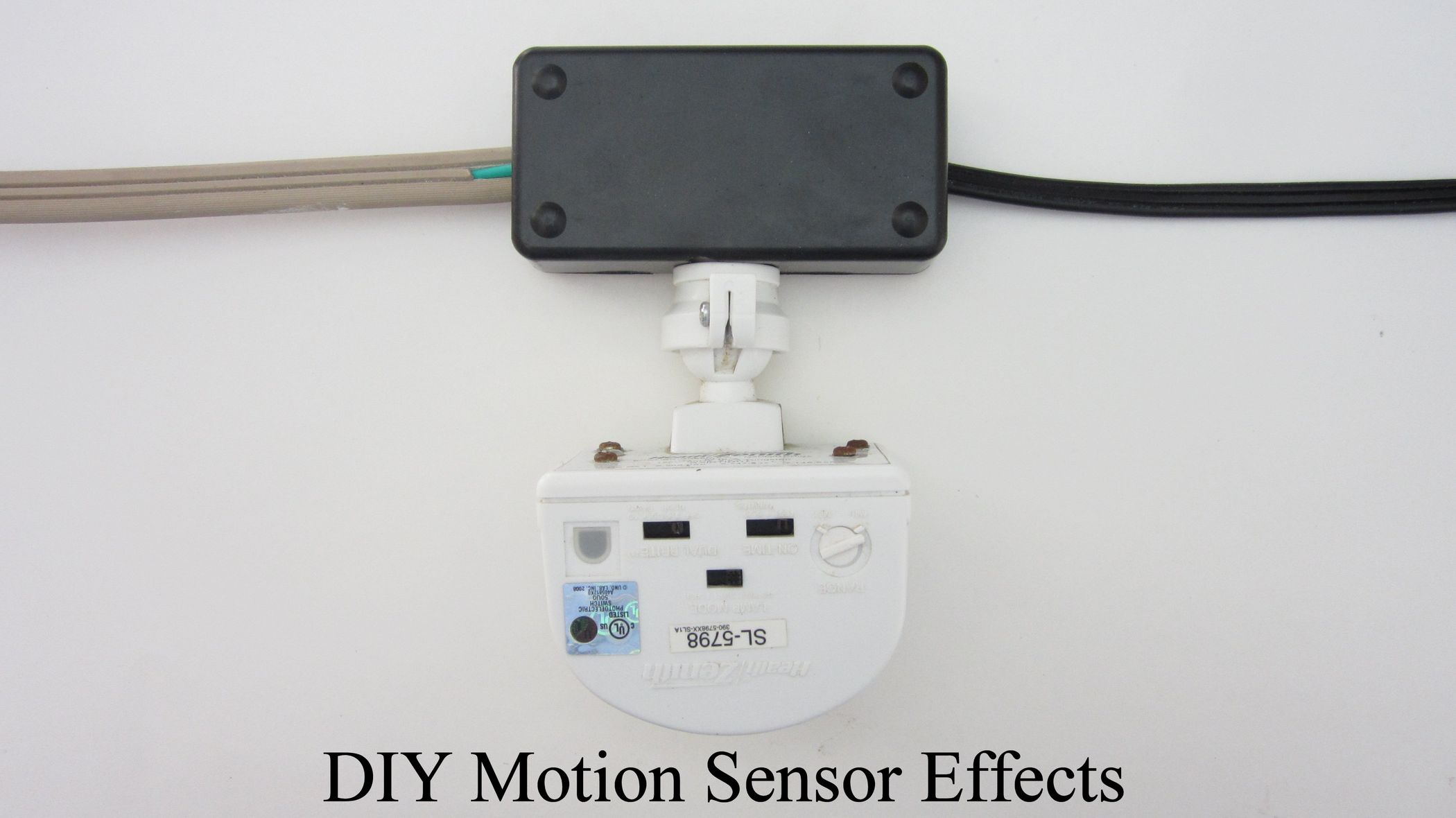 Use a Motion Sensor to Automate Your Haunted House : 6 Steps ...
