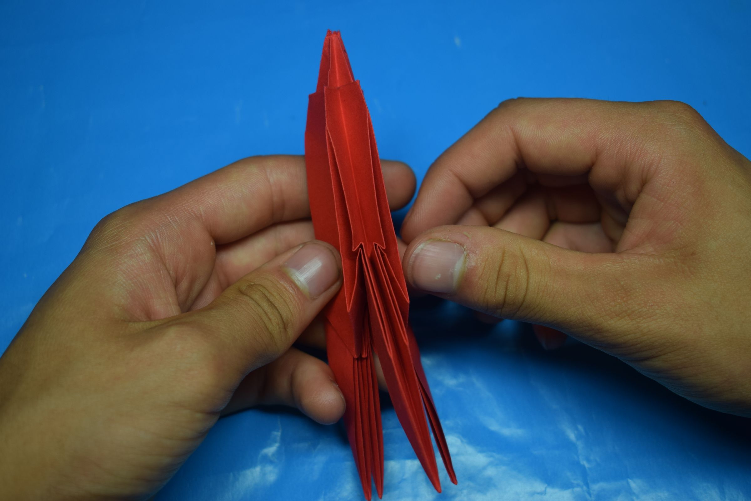 How to Fold a Cool 3D Origami Sci-Fi Rocket : 11 Steps (with Pictures ...
