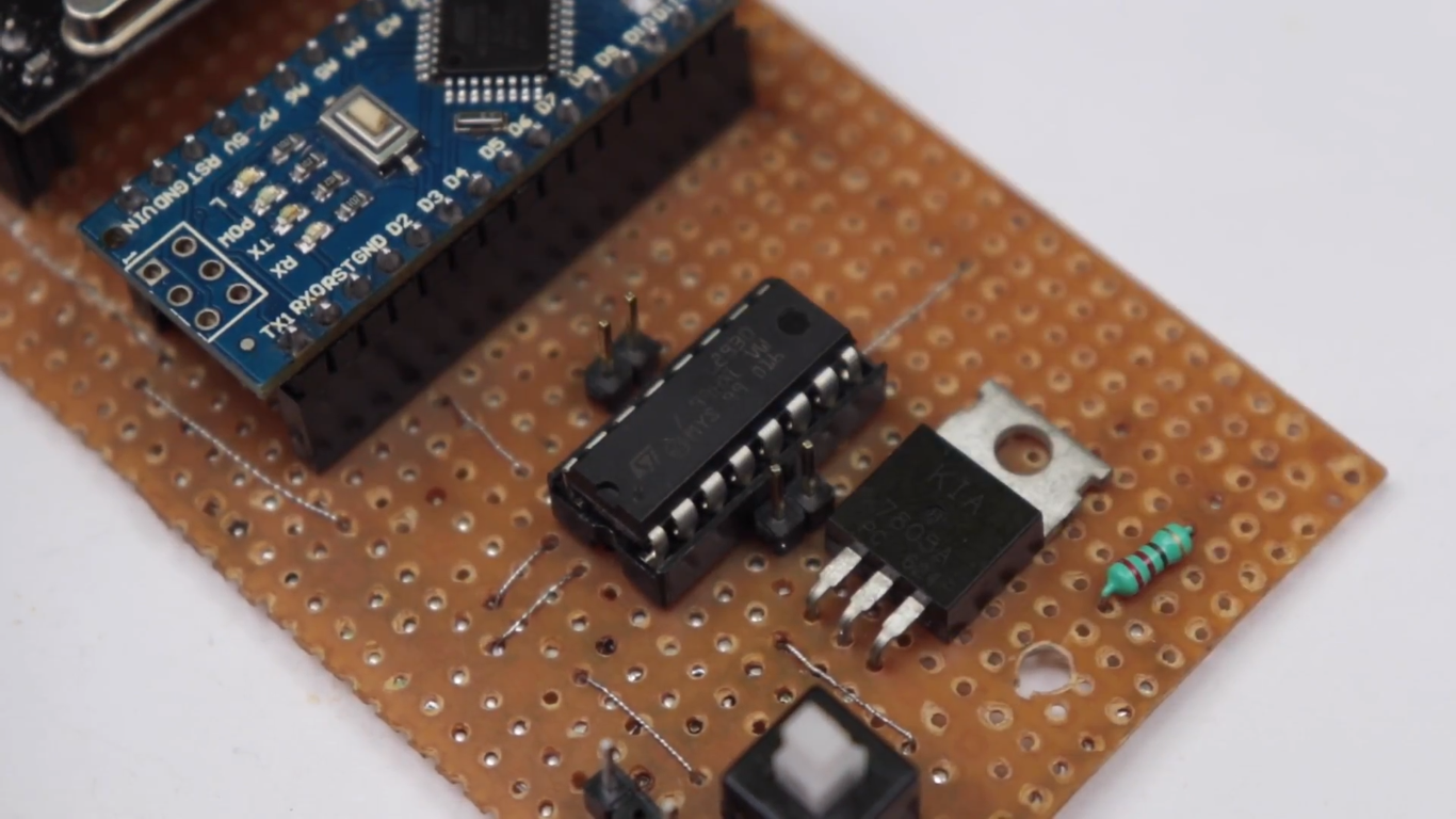 How to Make Arduino Gesture Control Robot at Home Using Radio Module ...