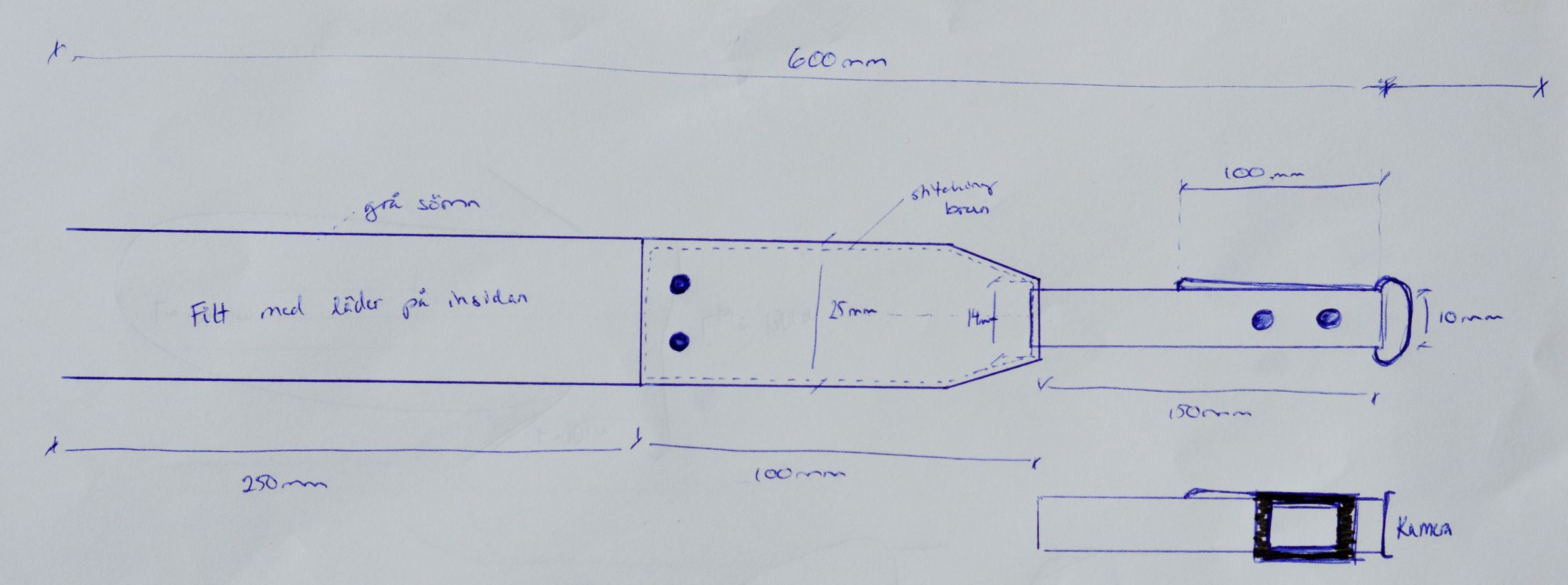 Leather and Wool Camera Strap : 7 Steps (with Pictures) - Instructables