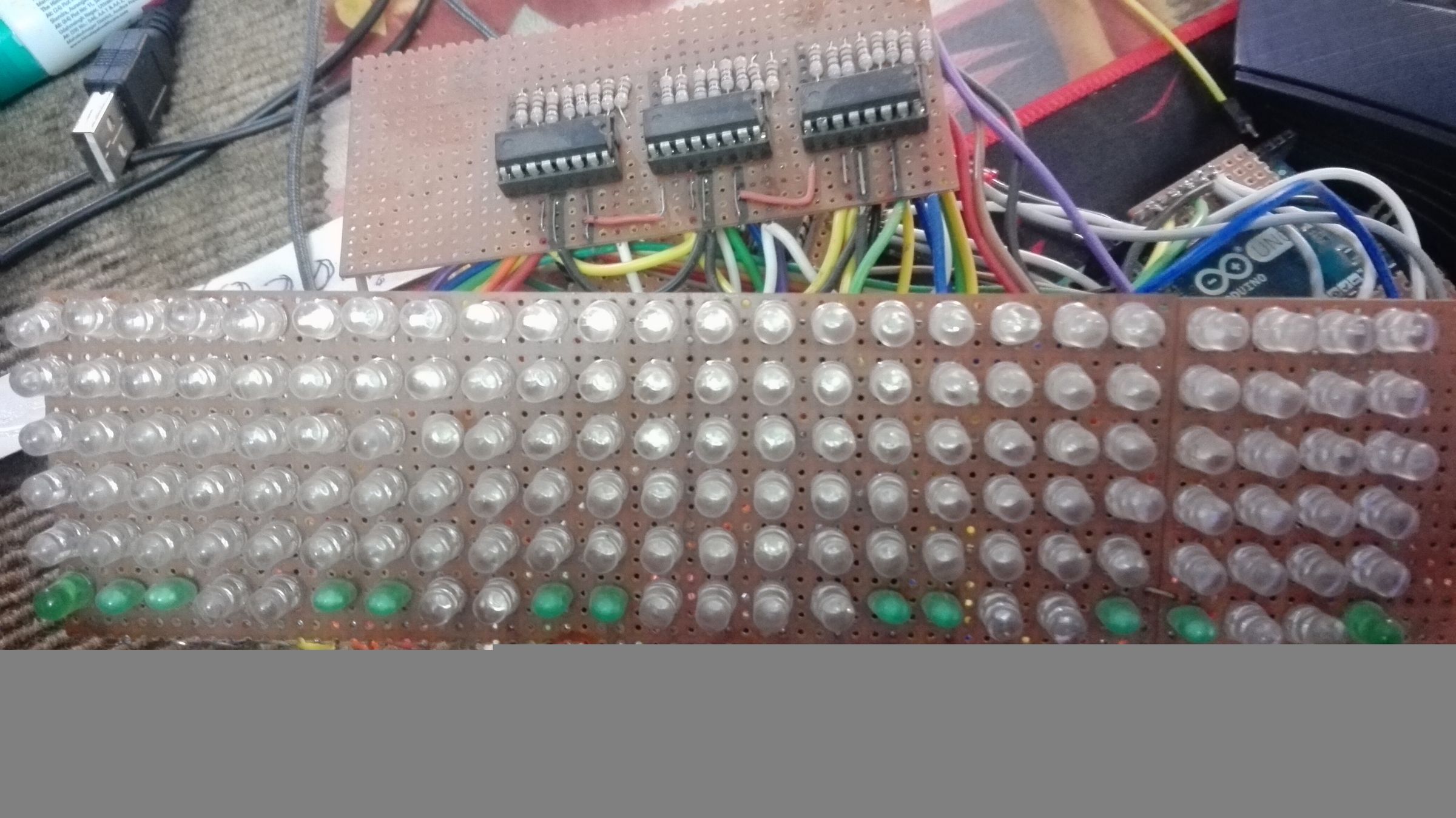 Make a 24X6 LED Matrix : 6 Steps (with Pictures) - Instructables