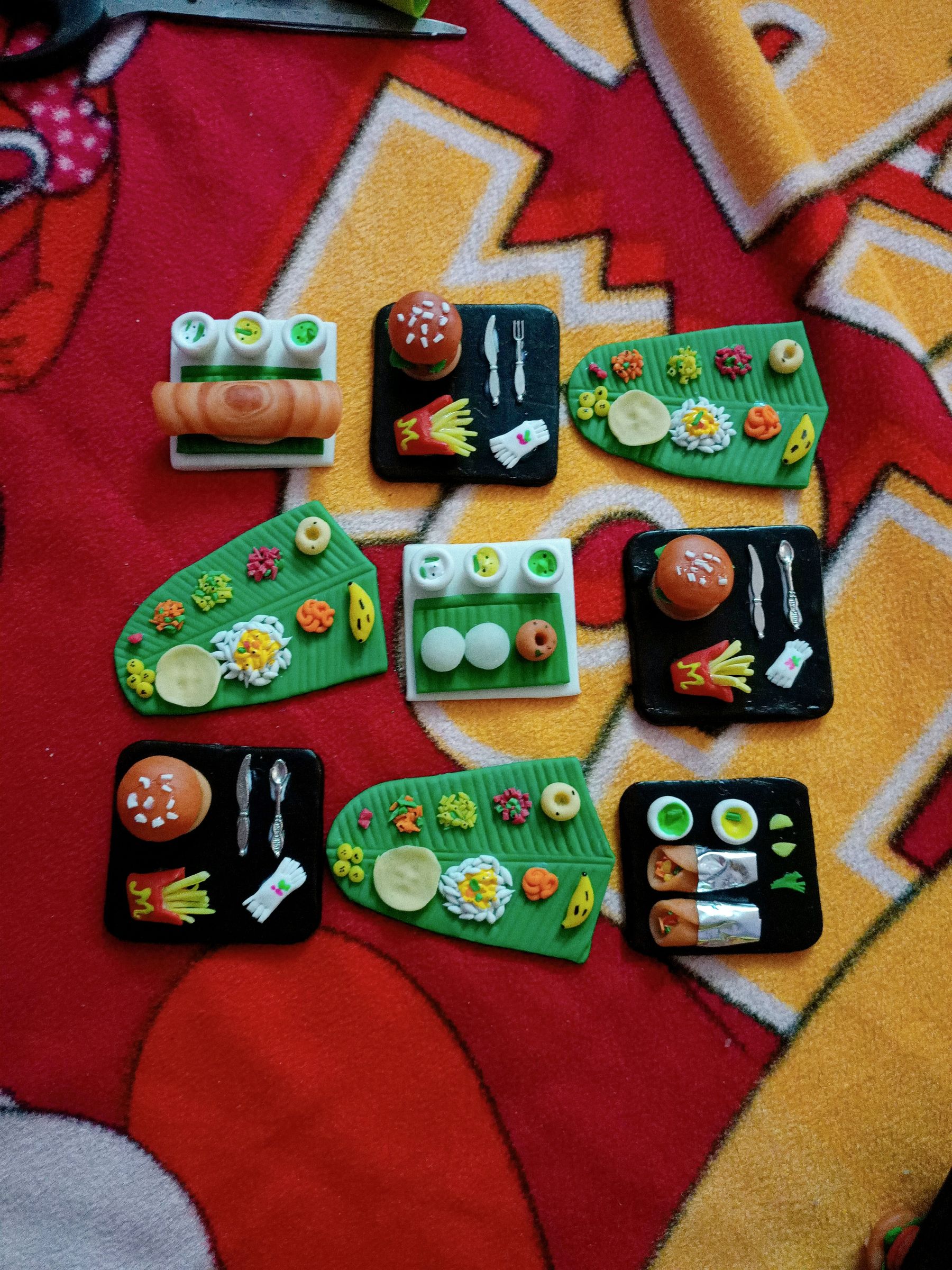 Miniature Dosa Fridge Magnet From Clay : 3 Steps - Instructables