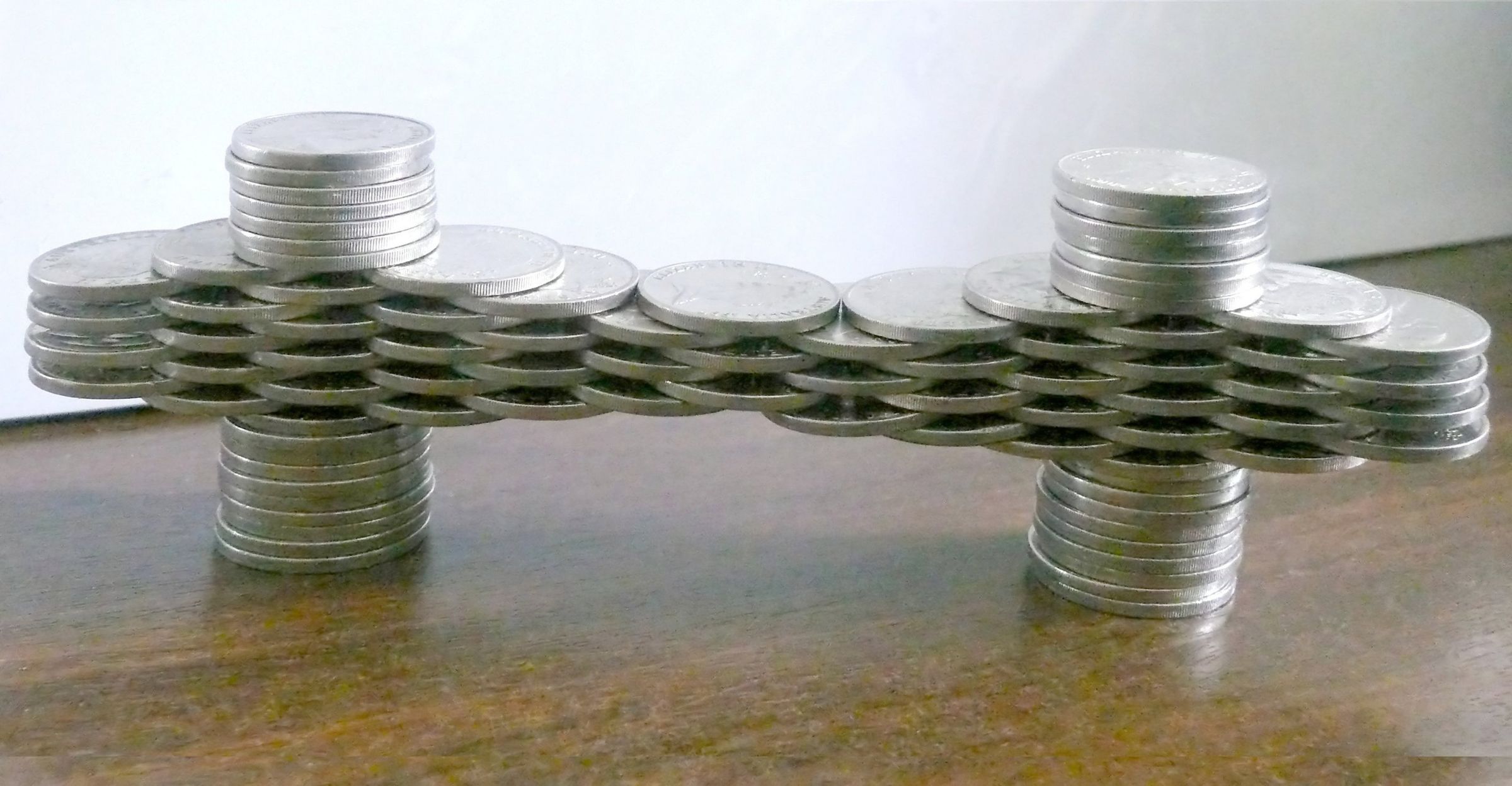 Coin Stacking - 3 Coin Span Bridge and More - Instructables