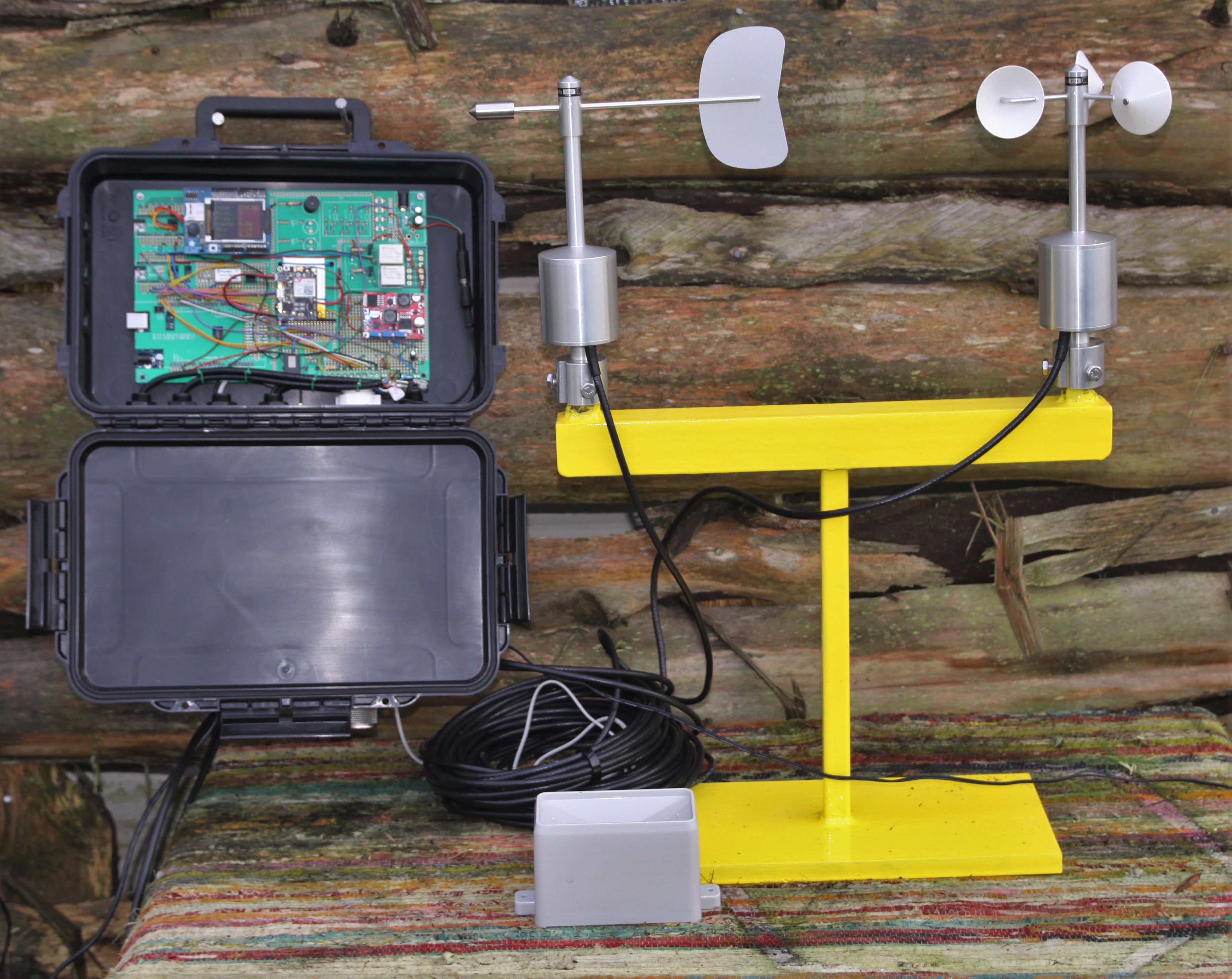 Arduino GPRS Weather Station - Part 2: Upgraded Wind Sensors and ...