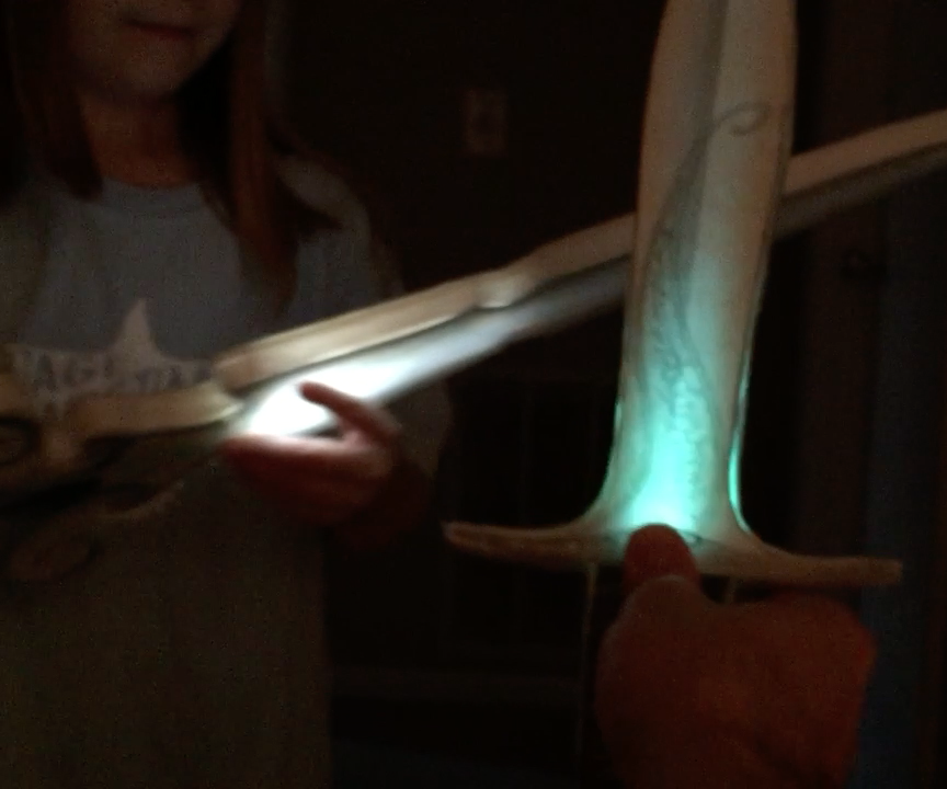 Glowing Foam Replica of ANY Sword : 5 Steps (with Pictures) - Instructables