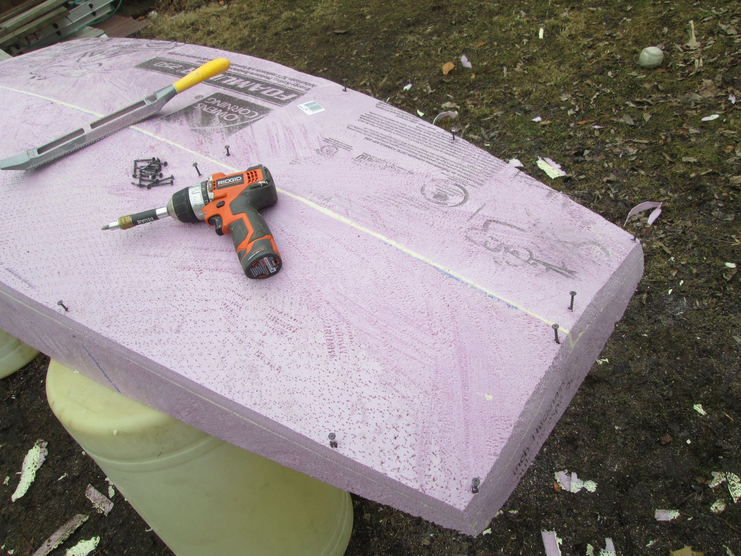 Seafoam Kayak, the Unsinkable Foam Kayak Anyone Can Build, 16 Pounds ...