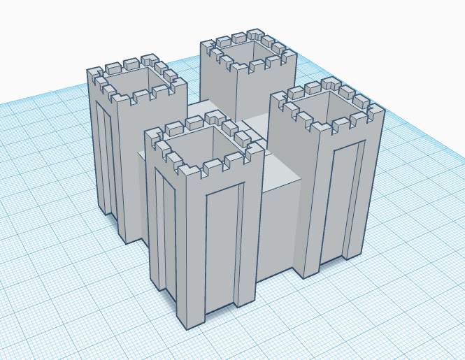 3D Printed Castle Planter (TinkerCAD) : 8 Steps (with Pictures ...