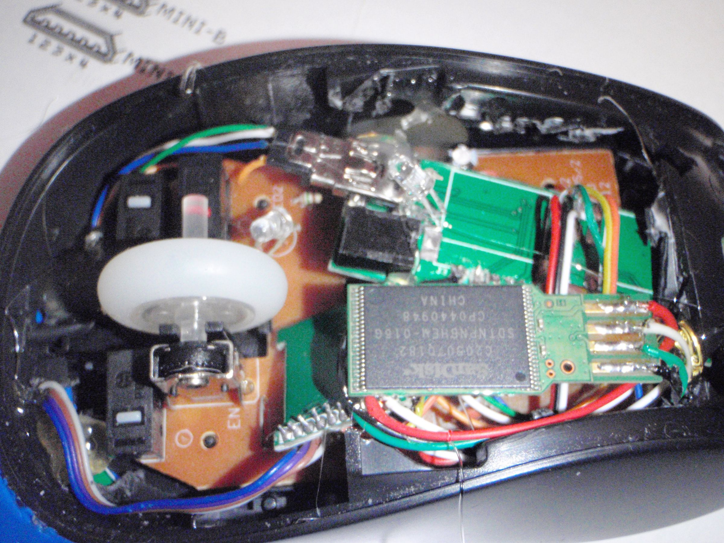 Mouse With USB Port (optional Internal Drive) : 6 Steps (with Pictures ...