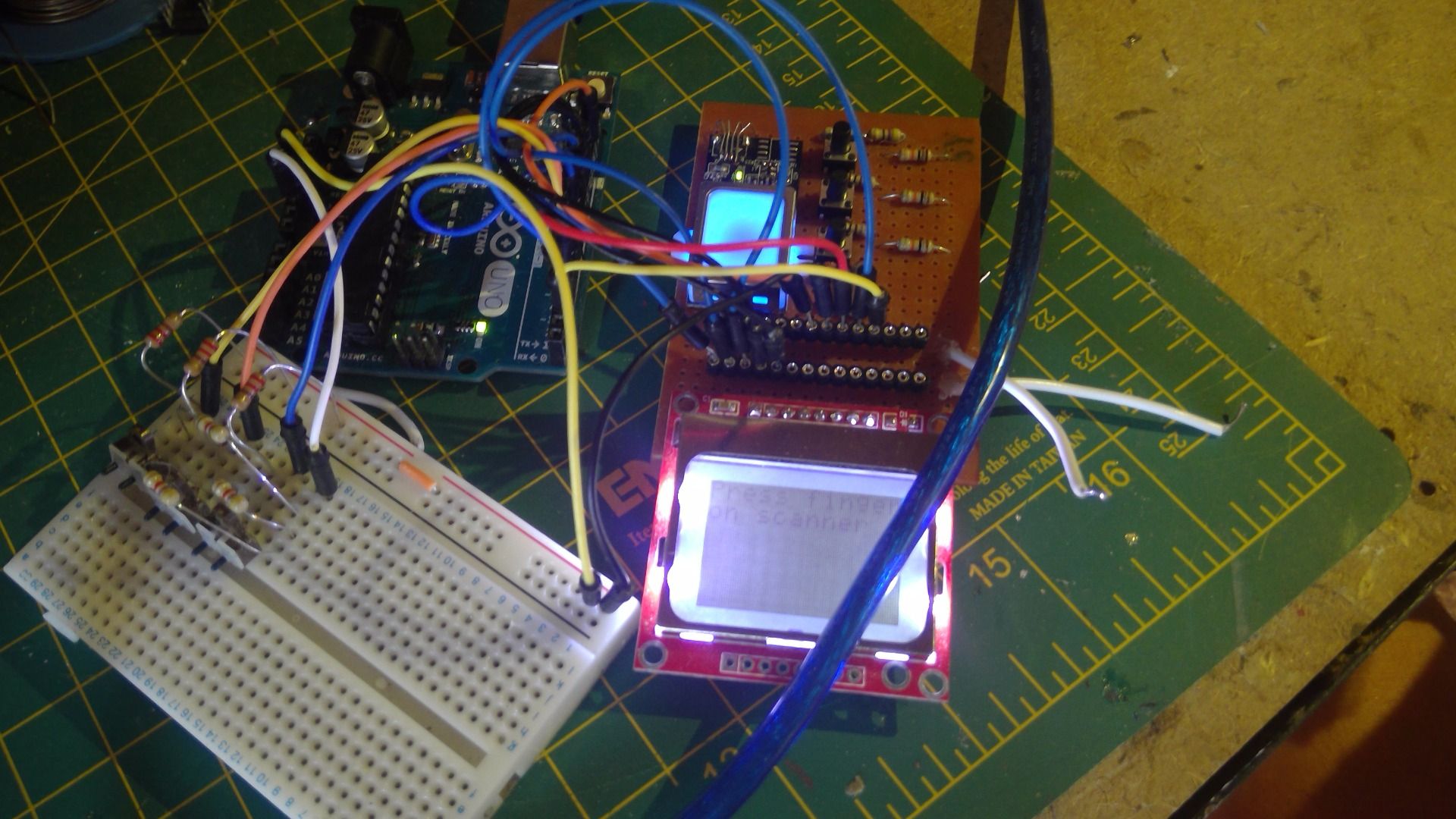 Garage Door Fingerprint Lock : 4 Steps (with Pictures) - Instructables