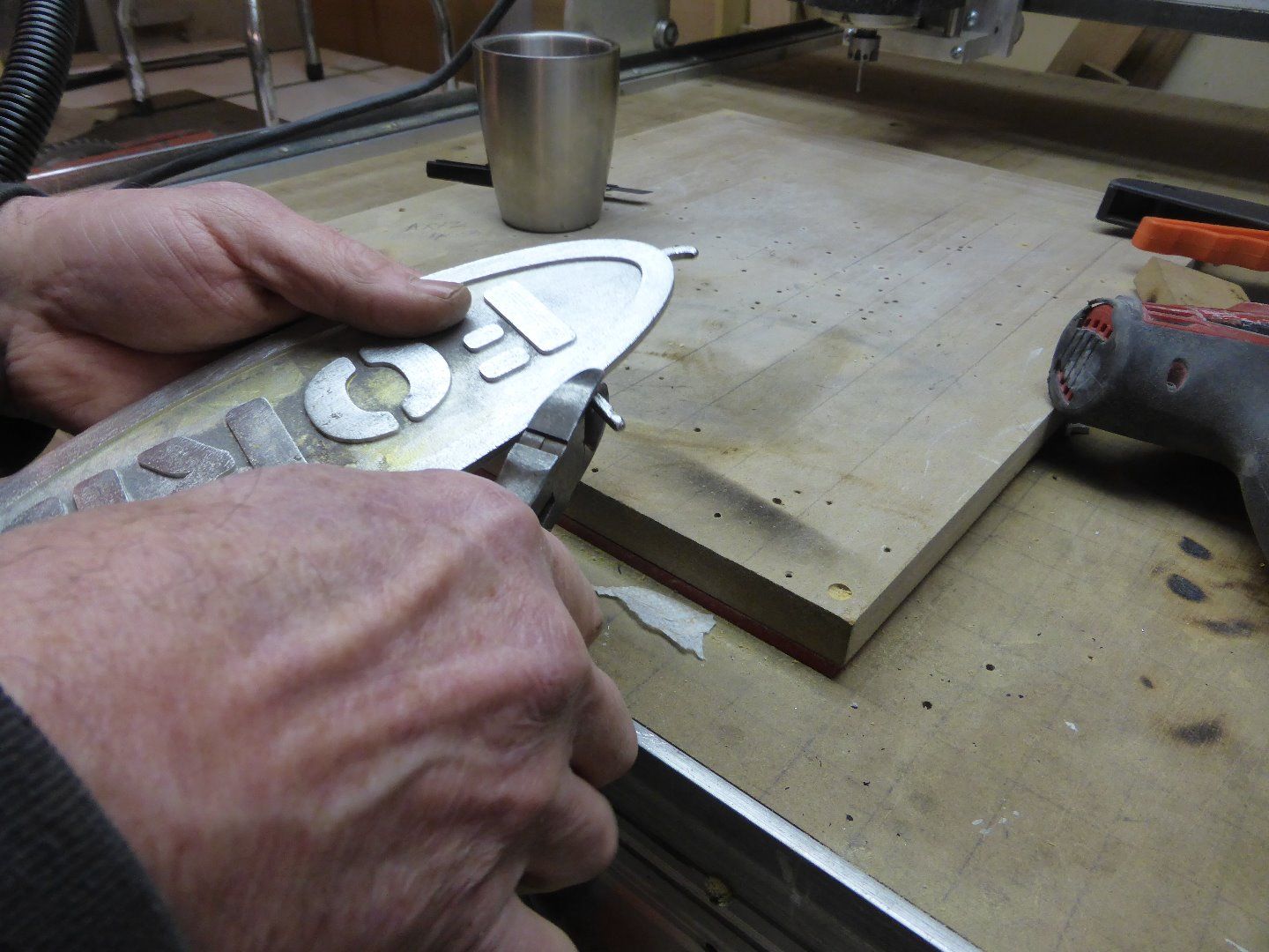 CNC Mdf Mold and Solder Casting(or How I Pimped My Ride) : 8 Steps ...