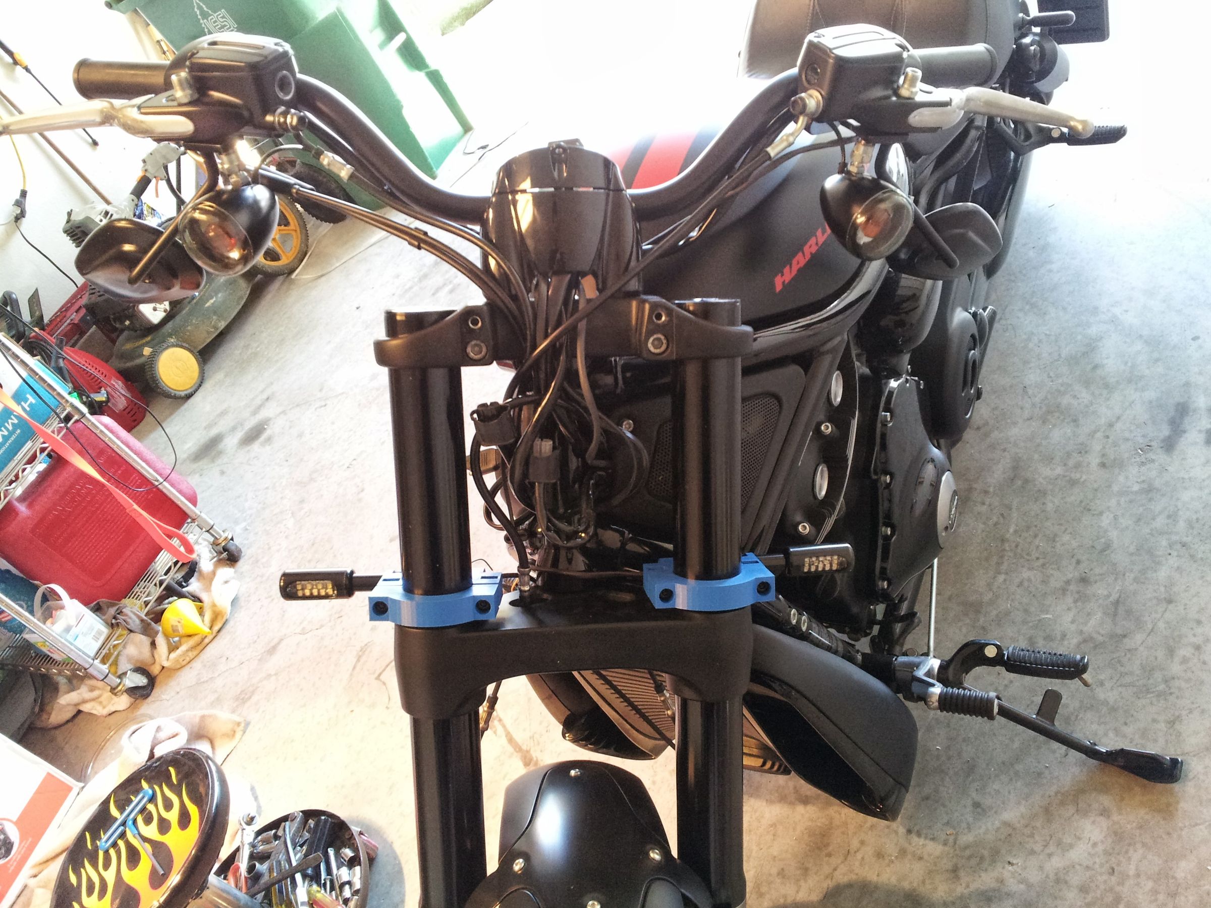 Harley Davidson VROD 55mm Custom Signal Mounts - Instructables