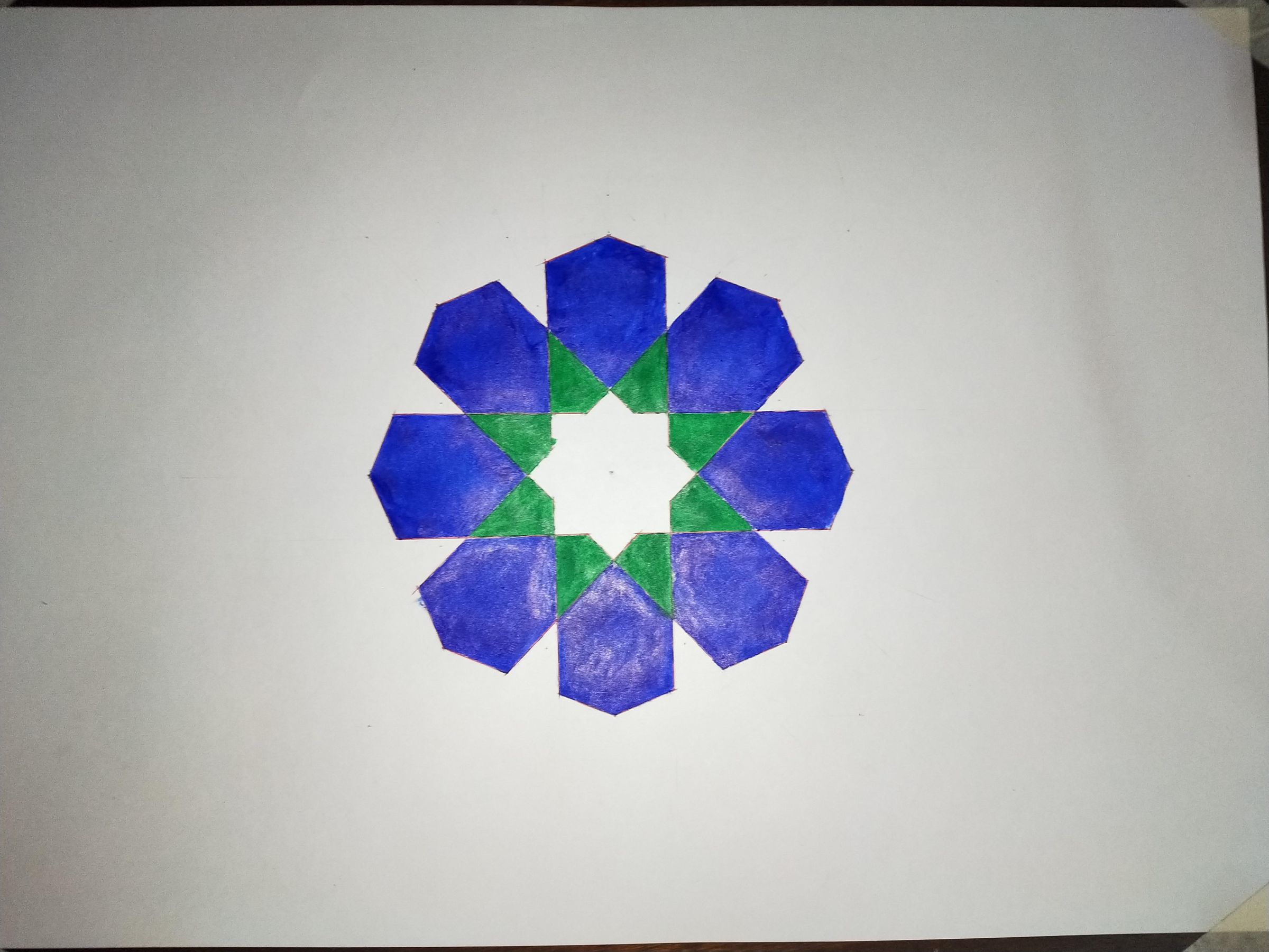 Mathematical Art With Islamic Geometric Patterns : 20 Steps (with ...