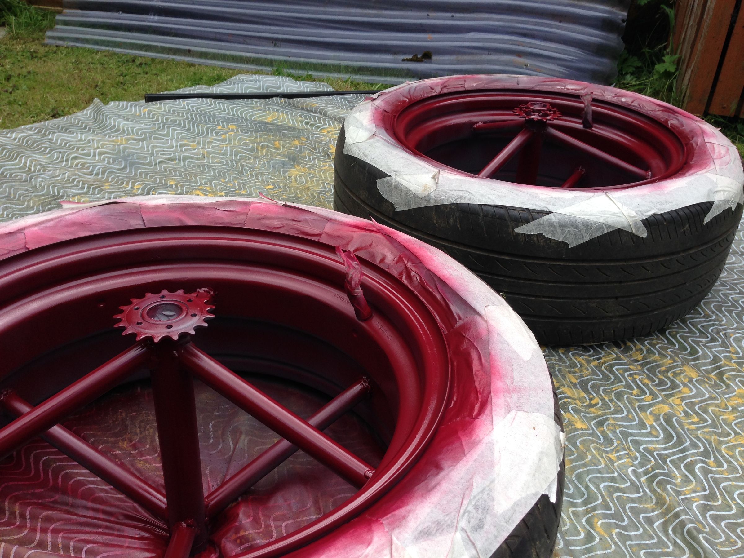 Car Wheel Bicycle - the Learn to Weld Project : 8 Steps (with Pictures ...