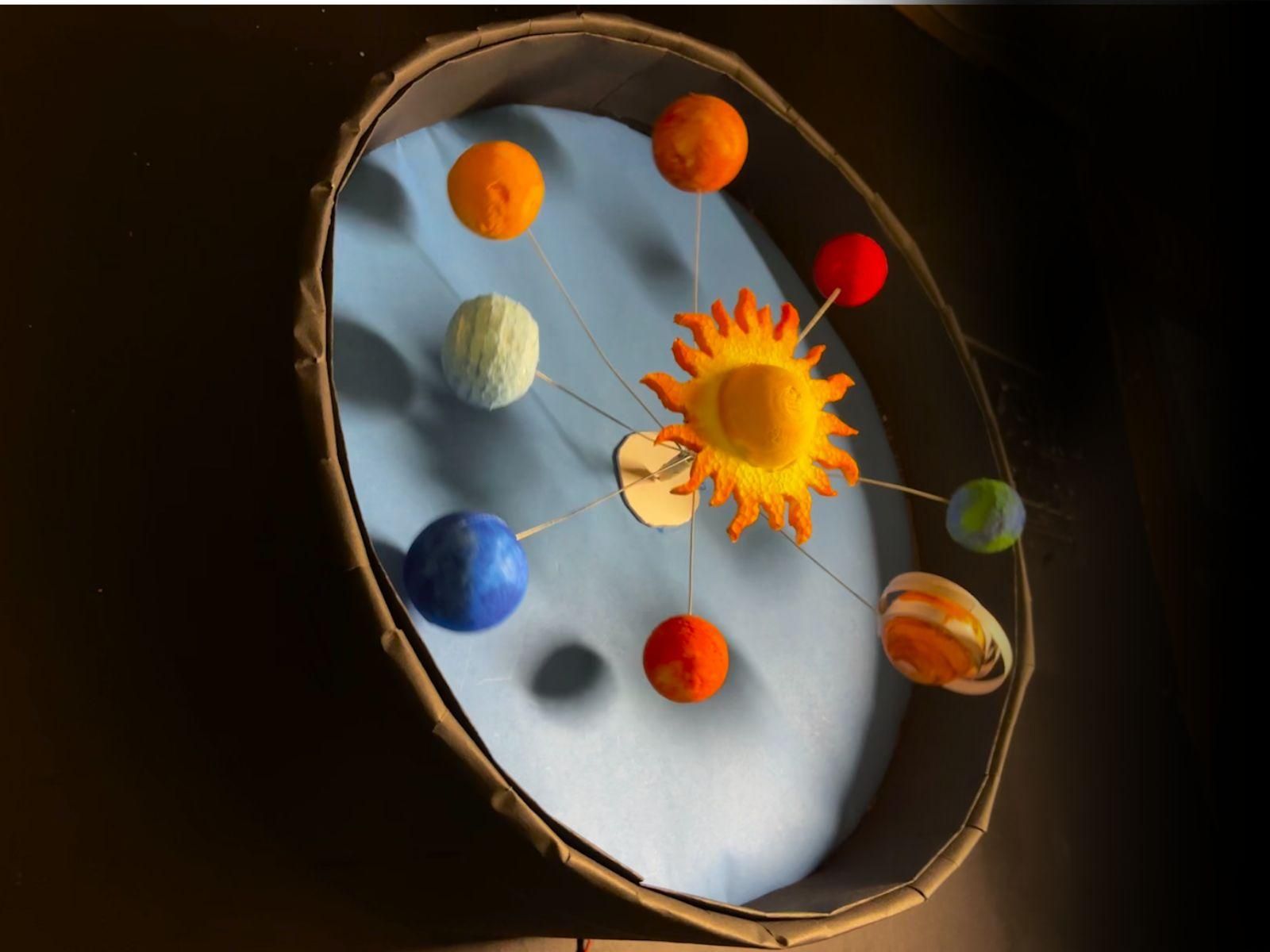 The Revolving Solar System Model : 6 Steps (with Pictures) - Instructables