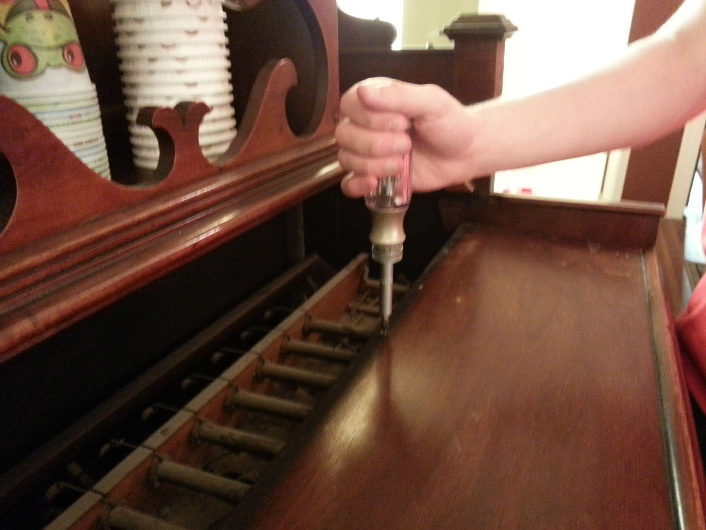 Turning an Organ Into a Coffee Bar : 5 Steps - Instructables